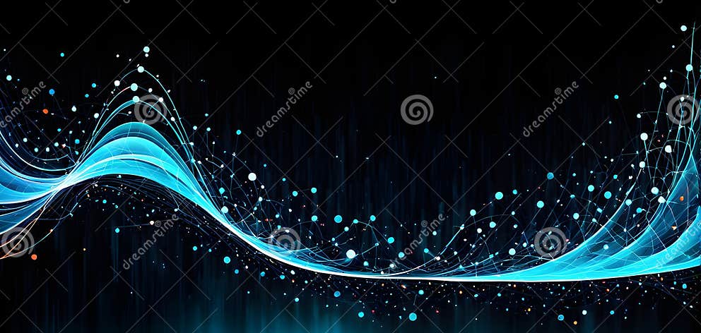 Dynamic Graph with Fluctuating Data Points in Vibrant Colors Stock ...