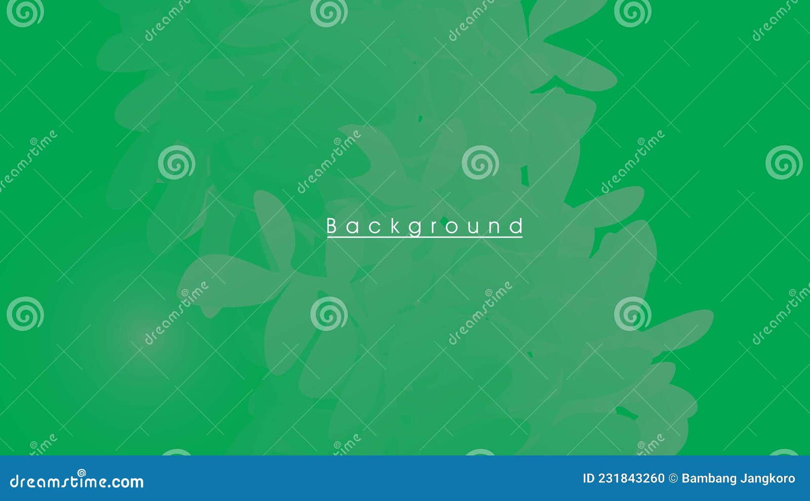Dynamic Green 3D Textured Style Background Design Stock Illustration ...