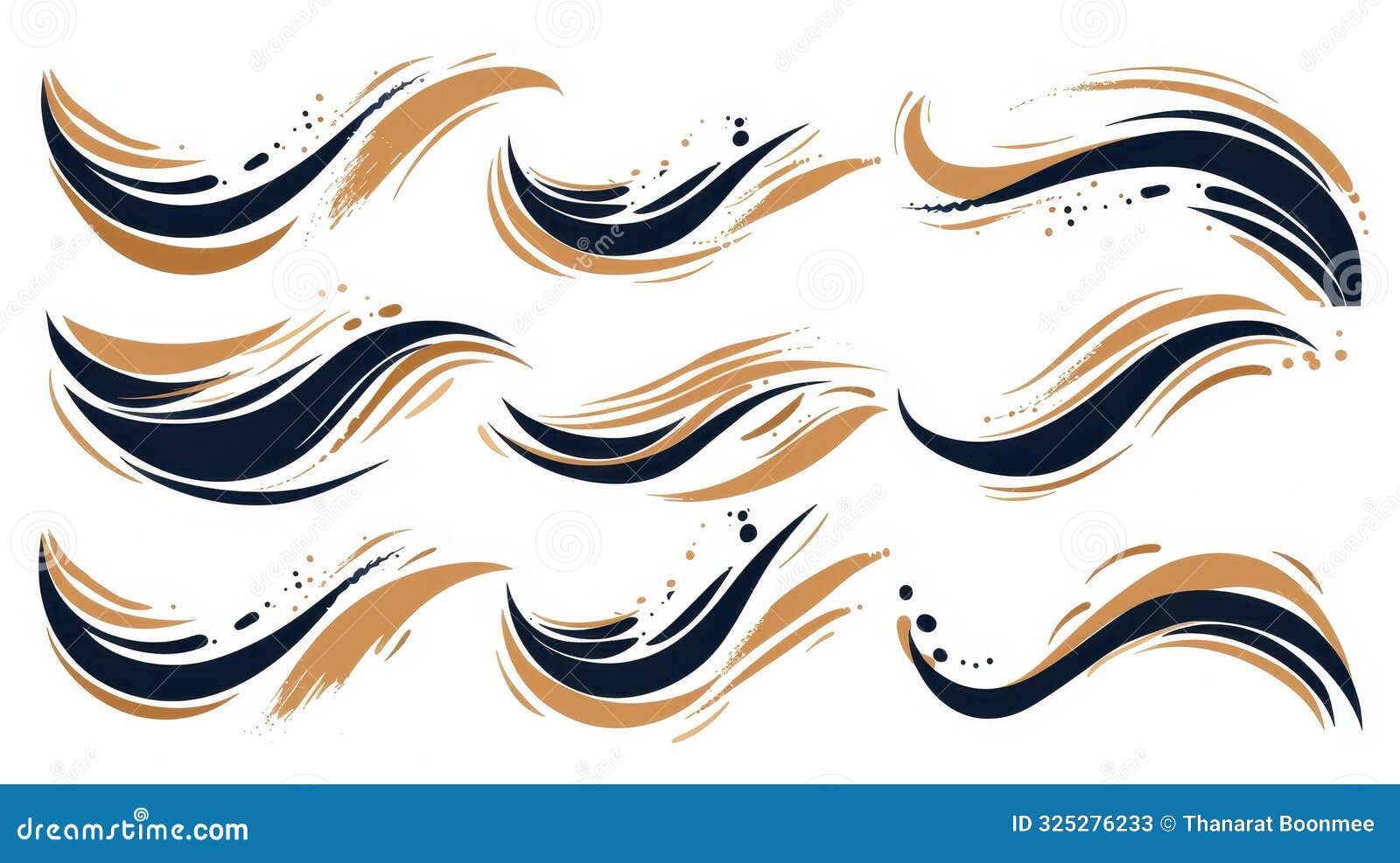 Dynamic Grunge Paint Strokes for Graphic Design with Ink Splatter ...