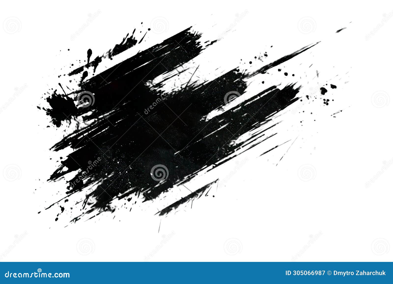 Grunge Strikethrough And Underline Elements. Chalk Lines, Charcoal ...