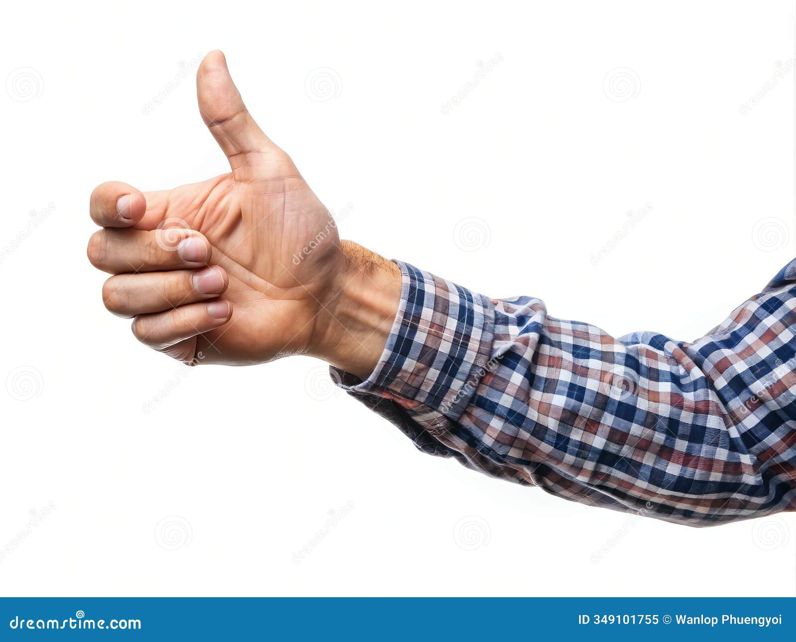 Dynamic Hand Gestures Illustrate the Concept of Holding Invisible ...