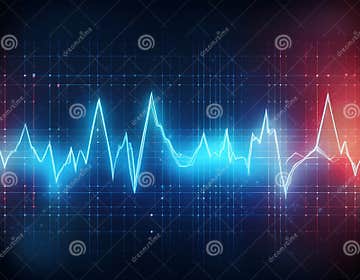 Dynamic Heartbeat Visualization: Modern ECG and Pulse Wave Graphics ...