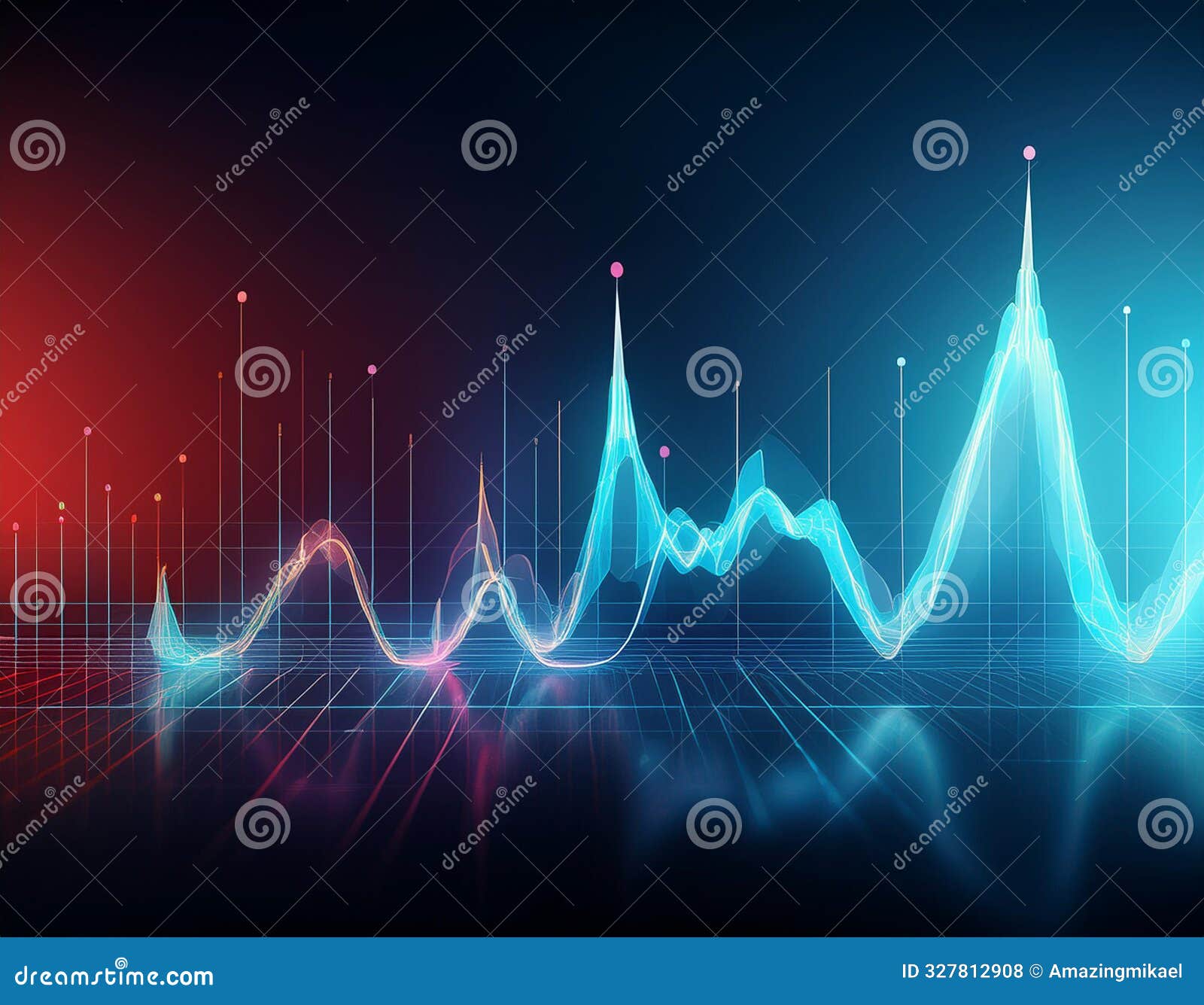 Dynamic Heartbeat Visualization: Modern ECG and Pulse Wave Graphics ...