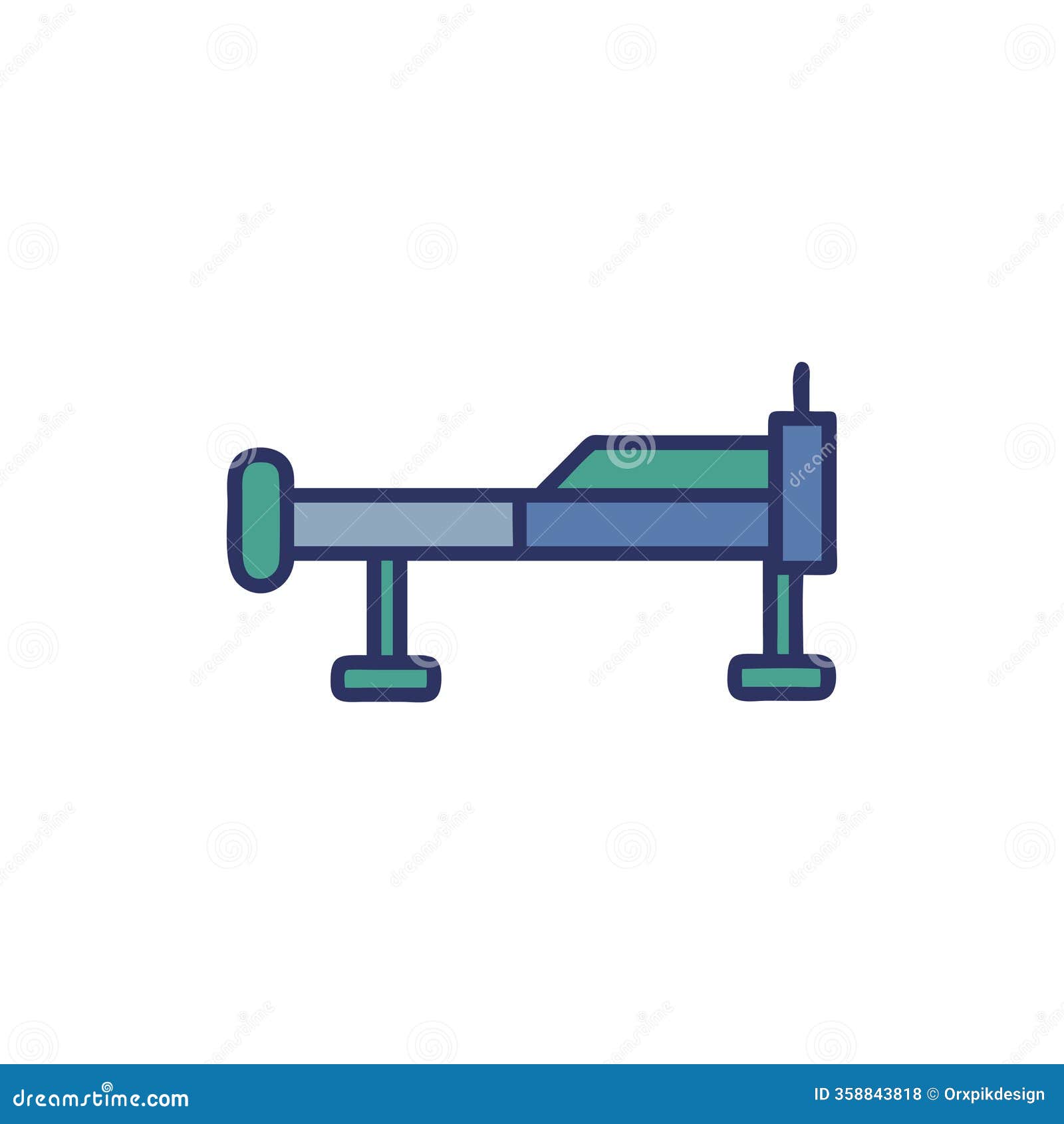Dynamic Hip Thrust Machine Icon Stock Photo | CartoonDealer.com #358843818