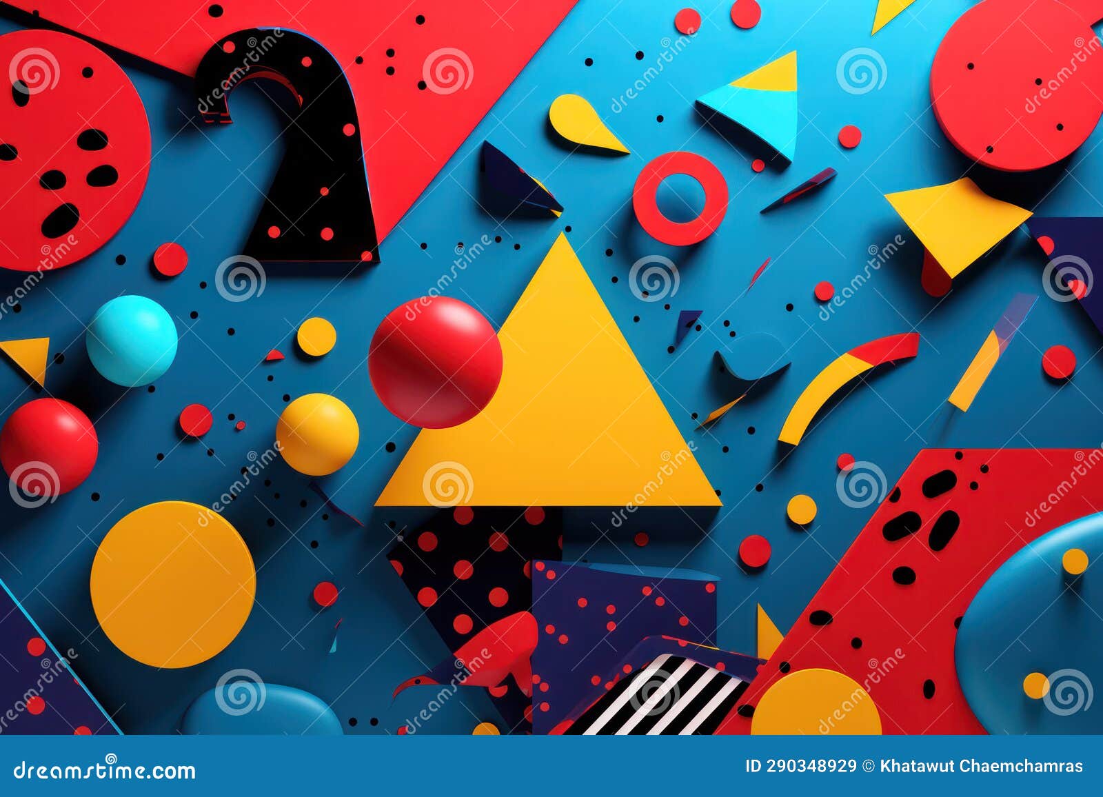 Dynamic Hues: a Splash of Colors Blend in this Abstract Background ...