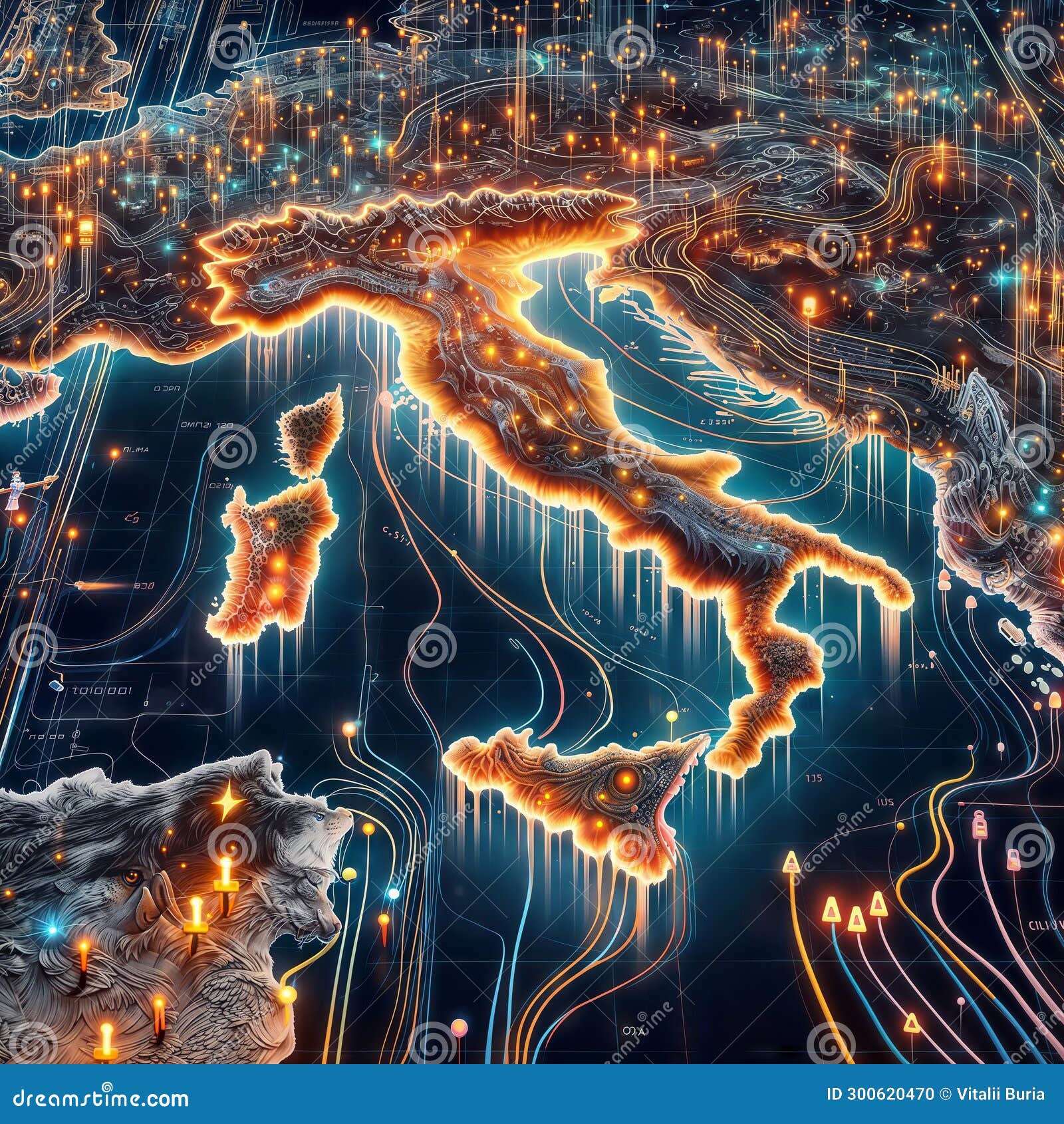 Dynamic Illumination: Detailing Italy S Electric Grid, Generative Ai ...