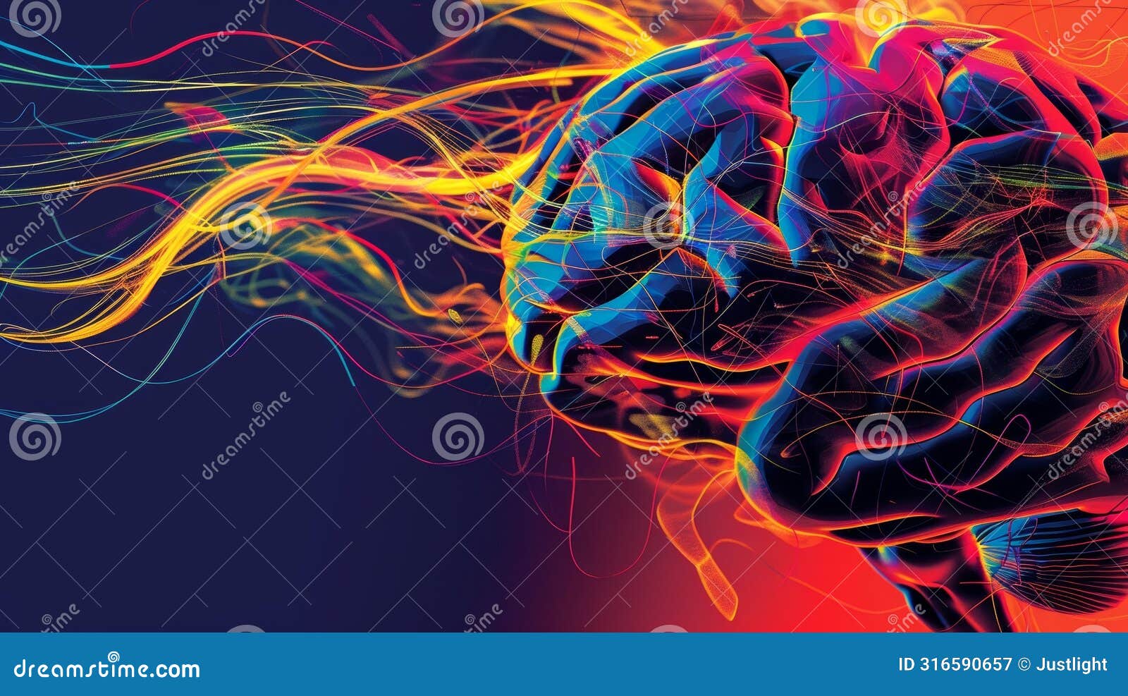 A Dynamic Illustration Of Brain Activity During A Physical Challenge ...
