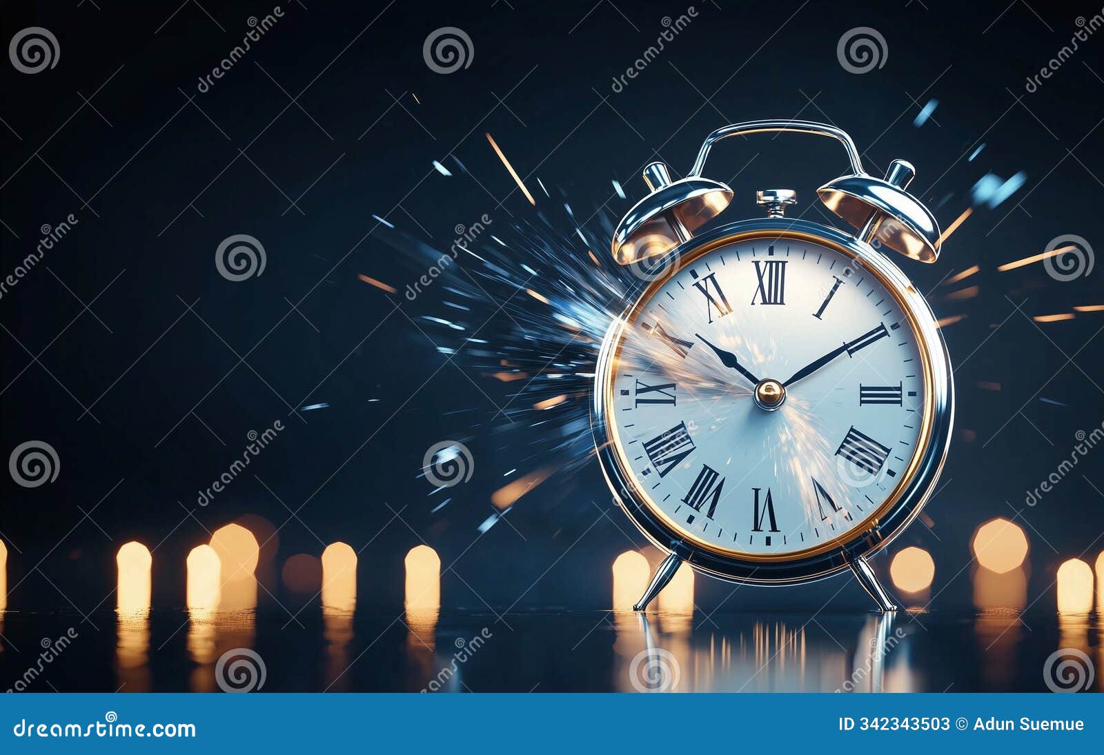 A Dynamic Image of a Clock Shattering, Symbolizing the Urgency of Time ...