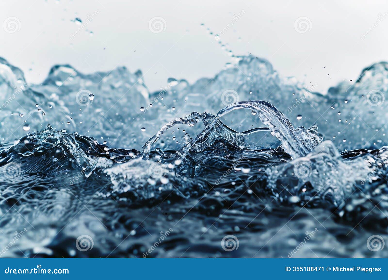 A Dynamic Image Depicting the Continuous Movement of Water Stock ...