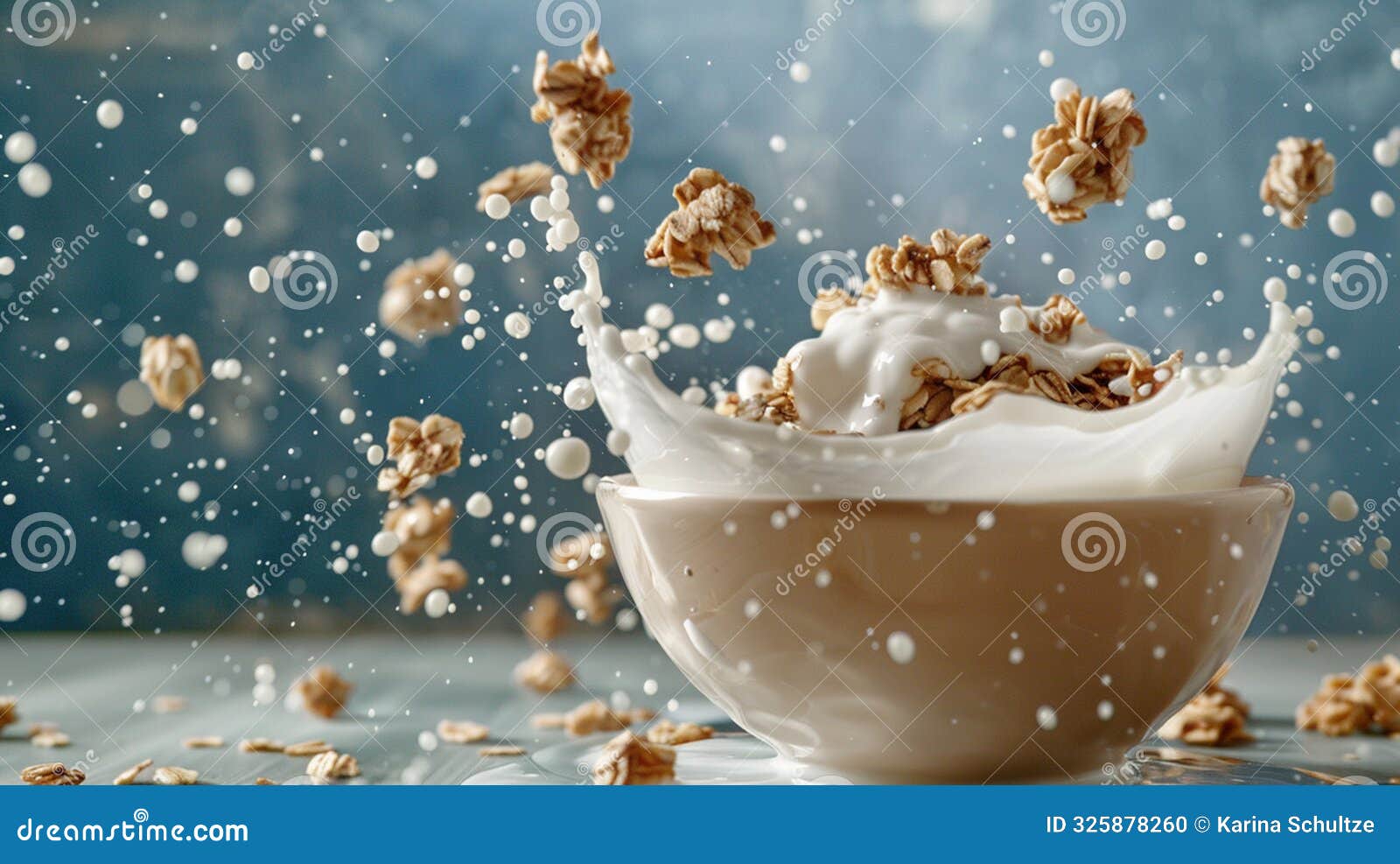 Dynamic Image Of A Red Fox In Mid-air Leap, Its Body Stretched ...