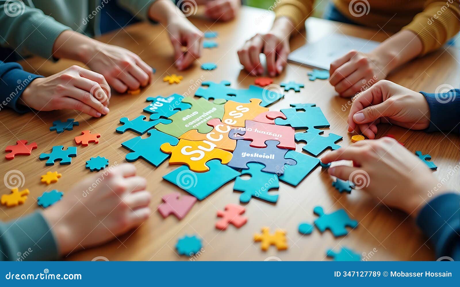 Teamwork. Labeled Puzzles Royalty-Free Stock Image | CartoonDealer.com ... Teamwork. Labeled Puzzles Royalty-Free Stock Image | CartoonDealer.com ...