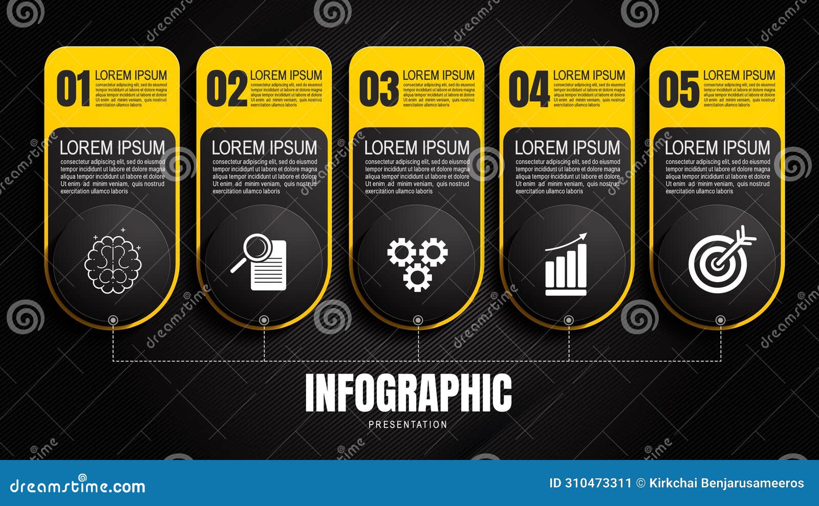 Dynamic Infographic Chart Templates Business Presentations Data ...