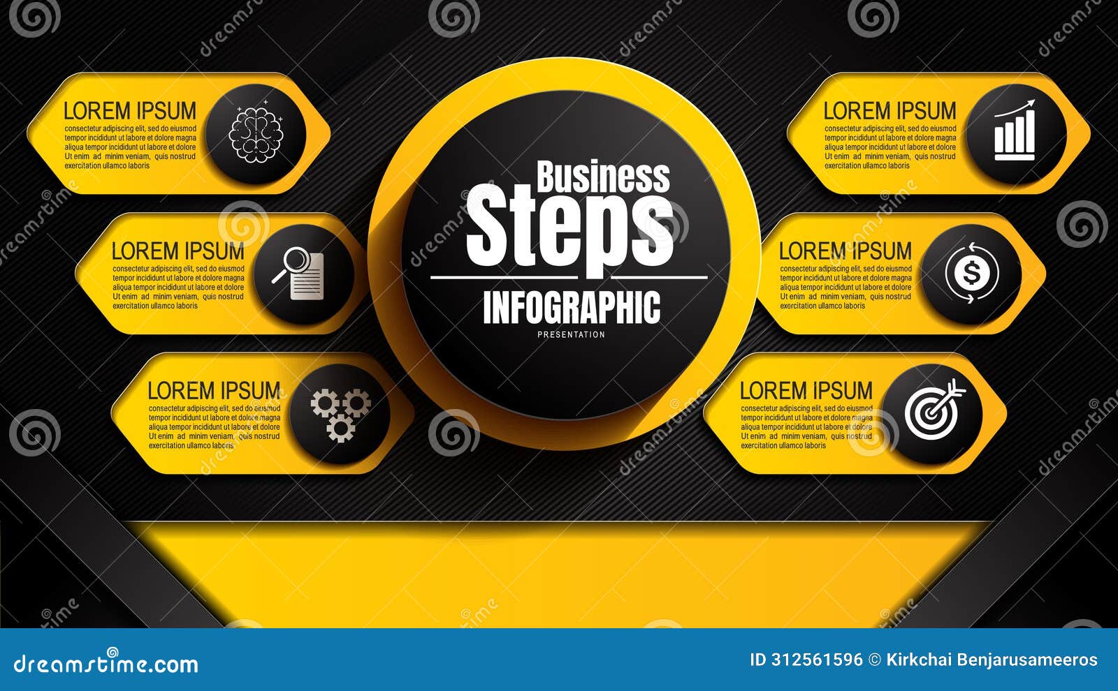 Dynamic Infographic Chart Templates Business Presentations Data ...
