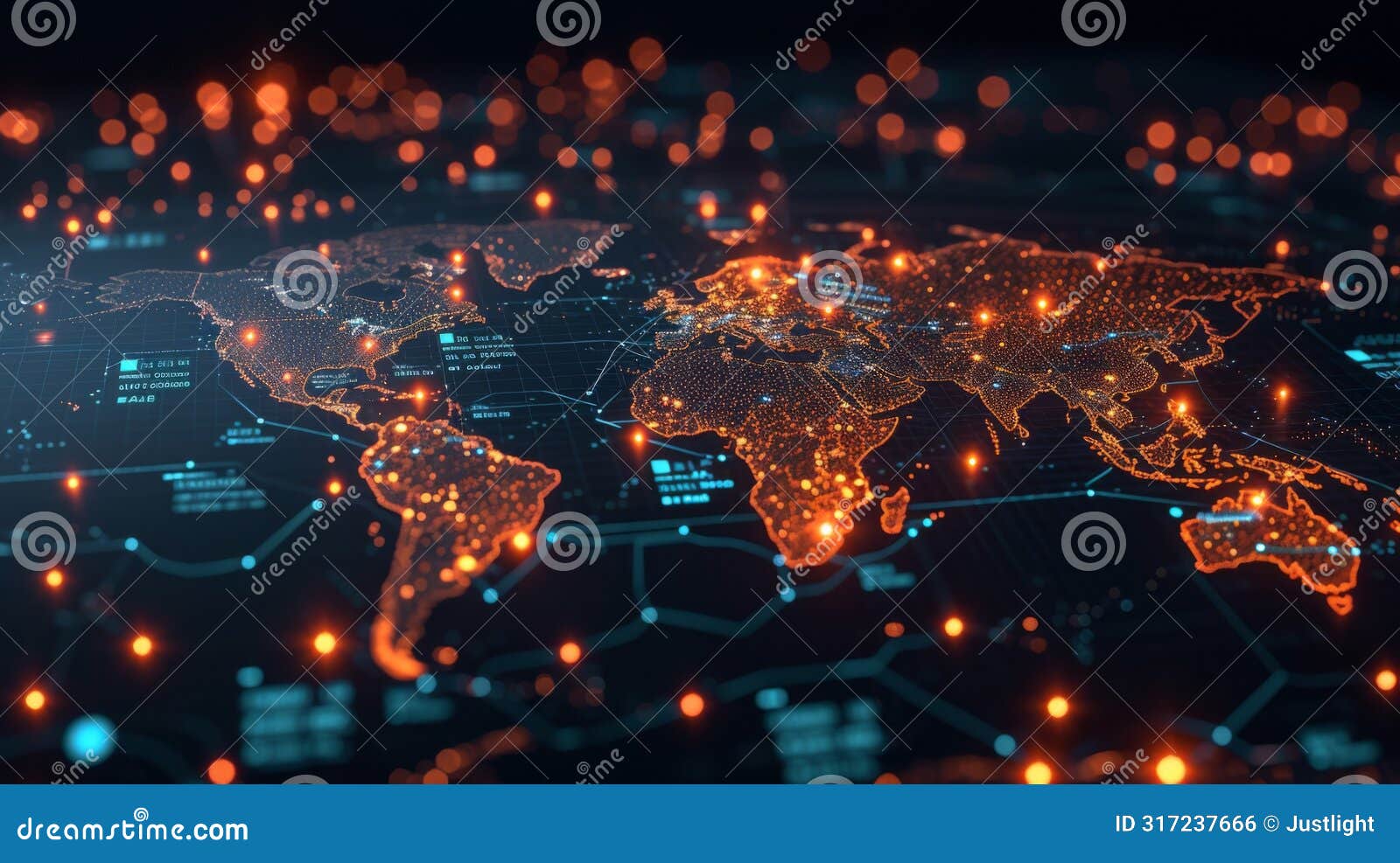 A Dynamic Infographic Showcasing the Global Scope of Cryptocurrency ...