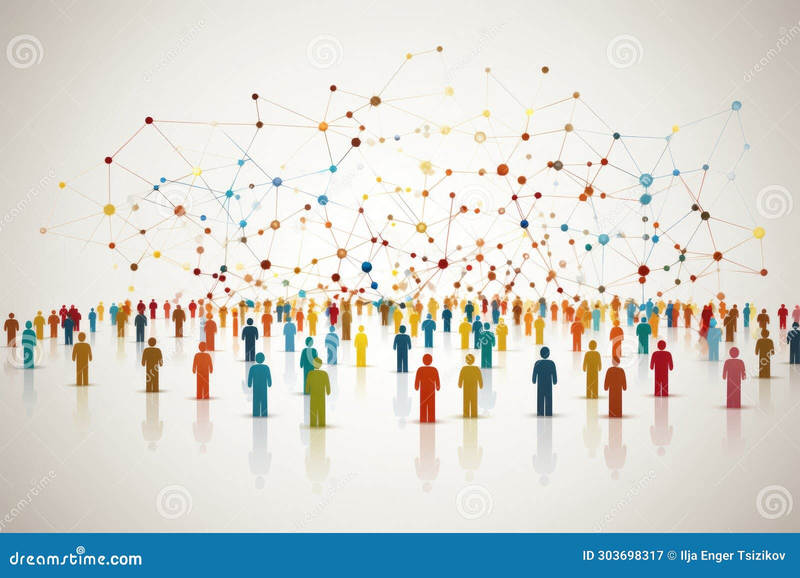 Dynamic Infographics Highlighting Teamwork, Network, and Community ...