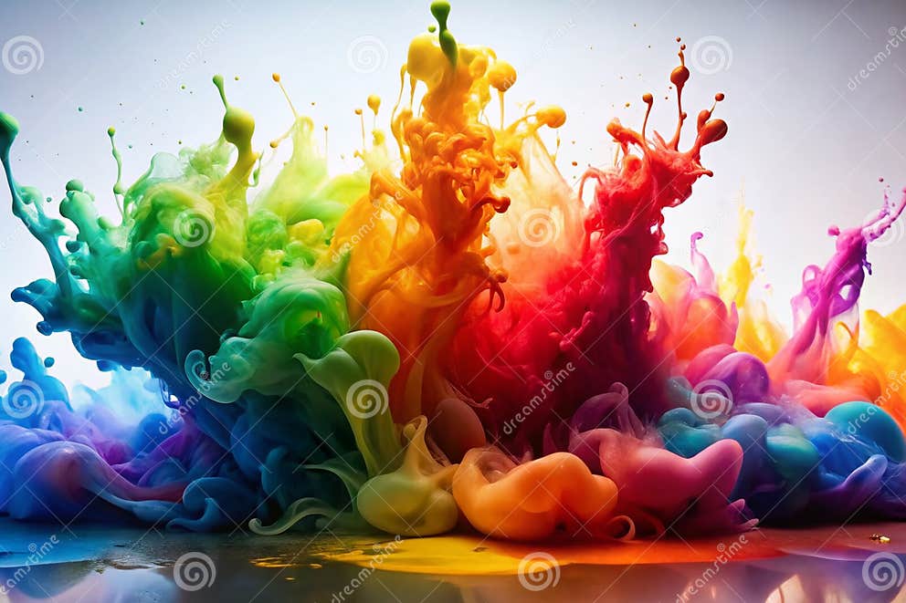 Dynamic Ink Transition Animation Stunning Splatter Effects and Luma ...