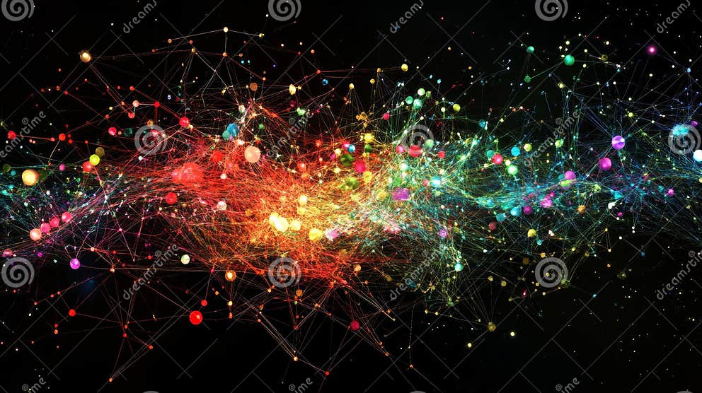 Dynamic Interconnected Data Network Visualizing User Interactions and ...