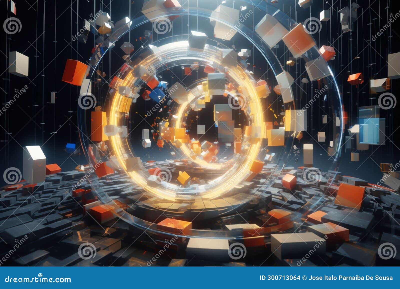 Dynamic Interplay of Mathematical Symbols Stock Illustration ...