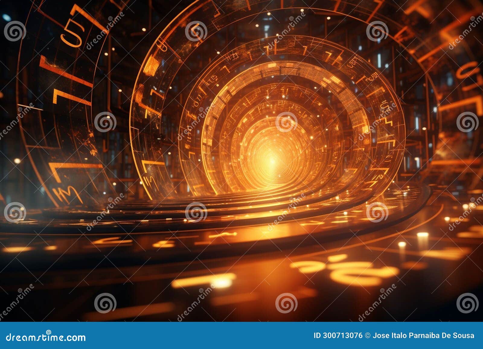 Dynamic Interplay of Mathematical Symbols Stock Illustration ...