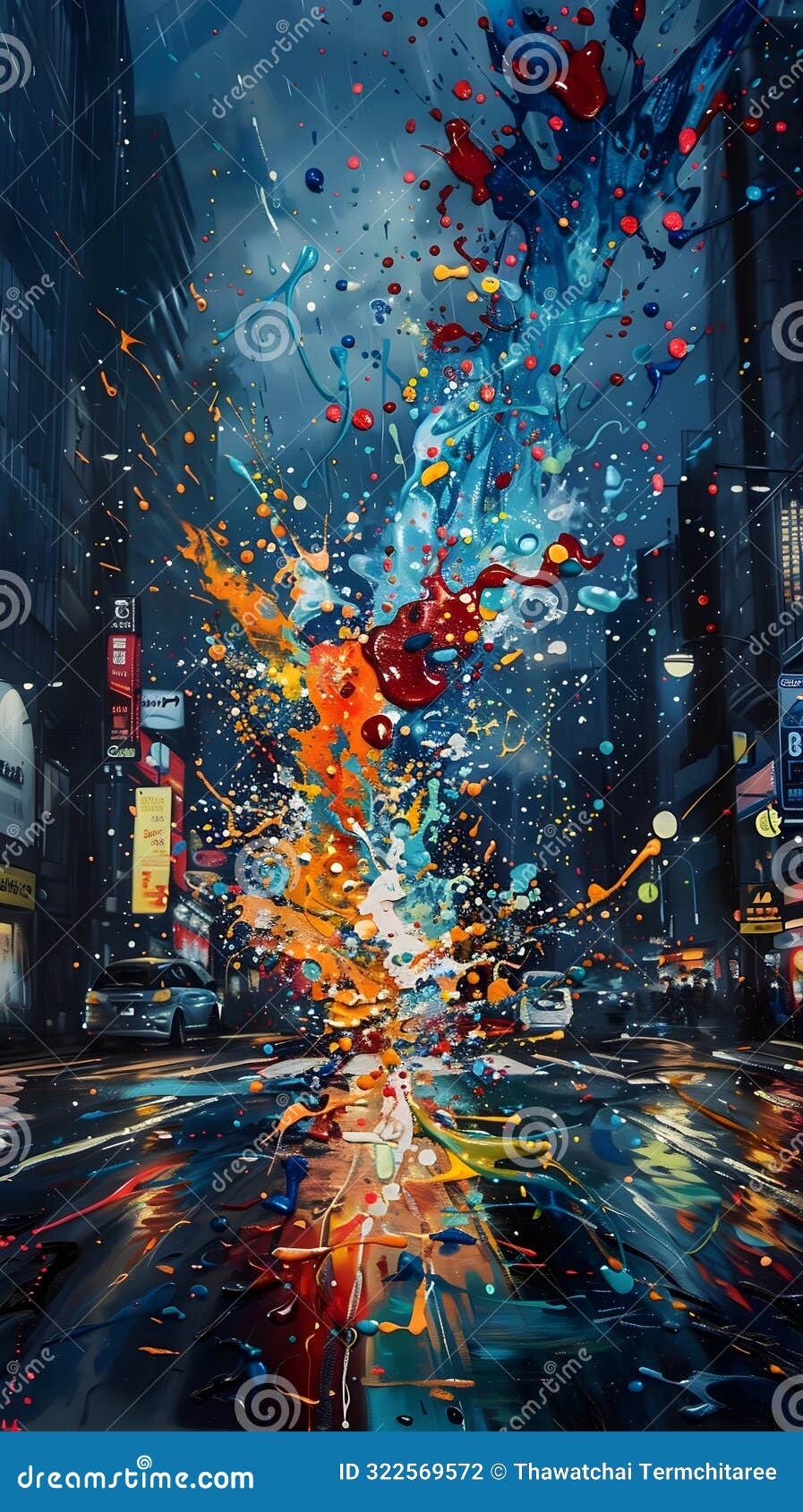 Dynamic Intersection Of Geometric Forms Stock Image | CartoonDealer.com ...