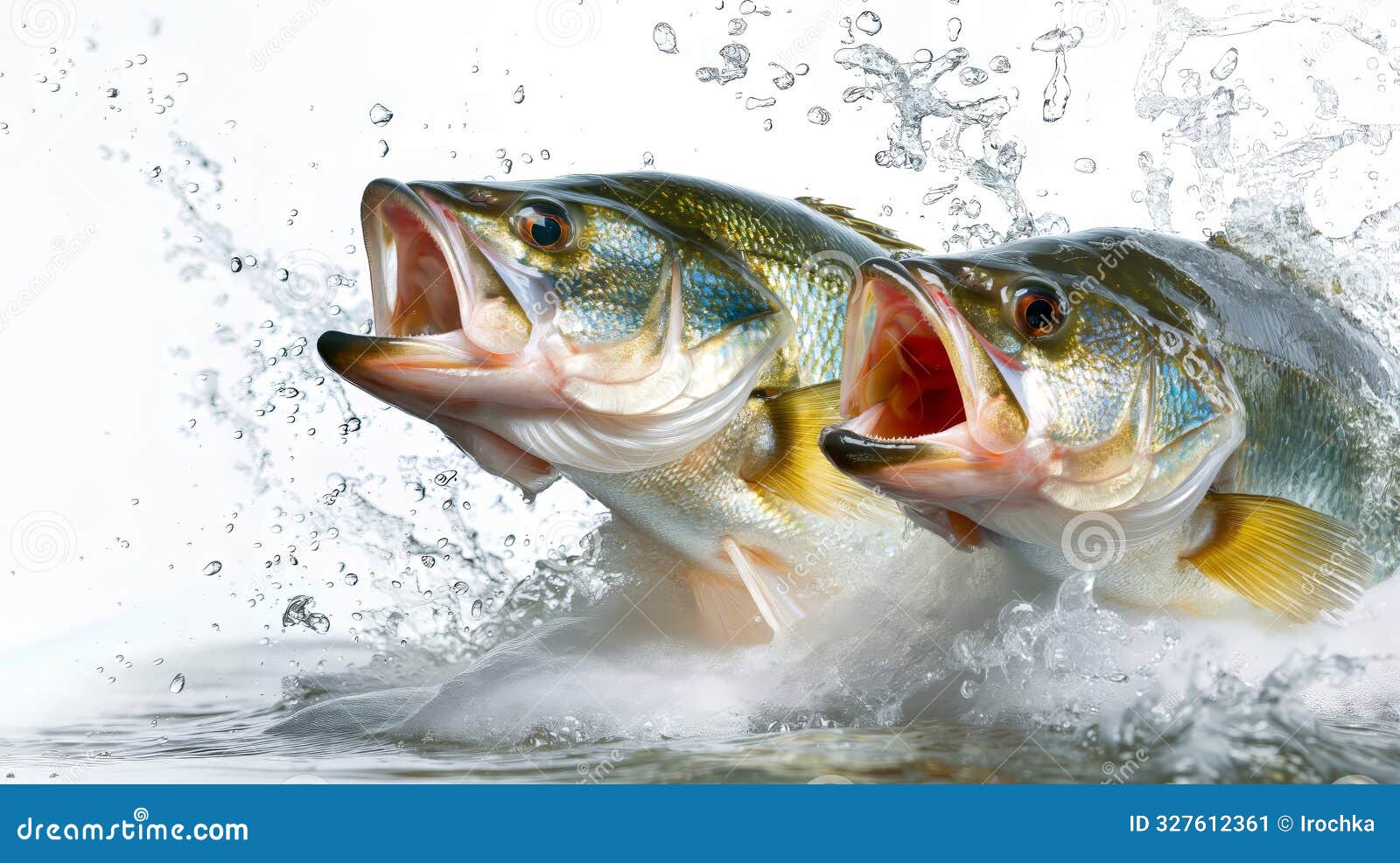 Dynamic Jumping Fish stock image. Image of dynamic, creatures - 327612361