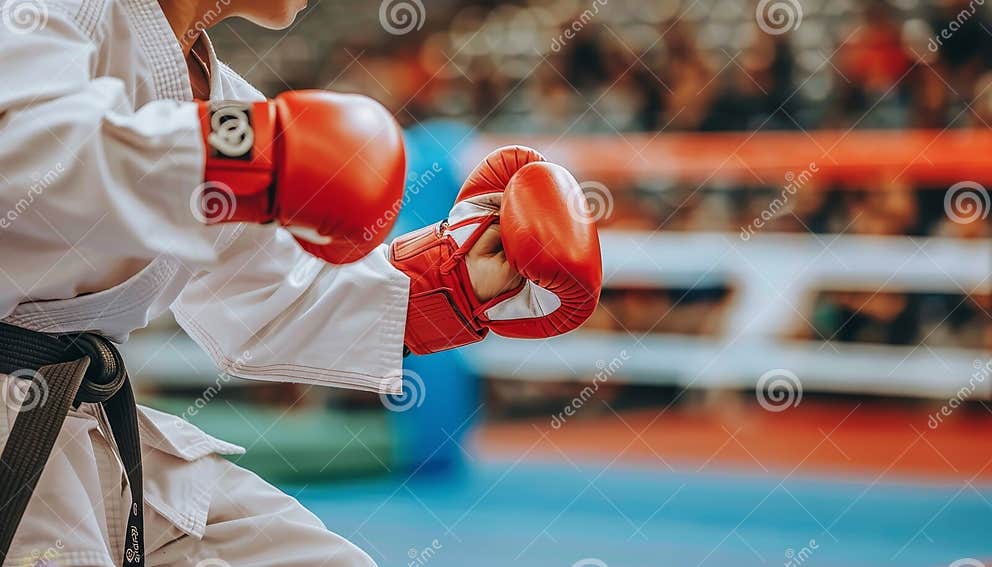 Dynamic Karate Performance Uniform in Motion Highlights Form and ...