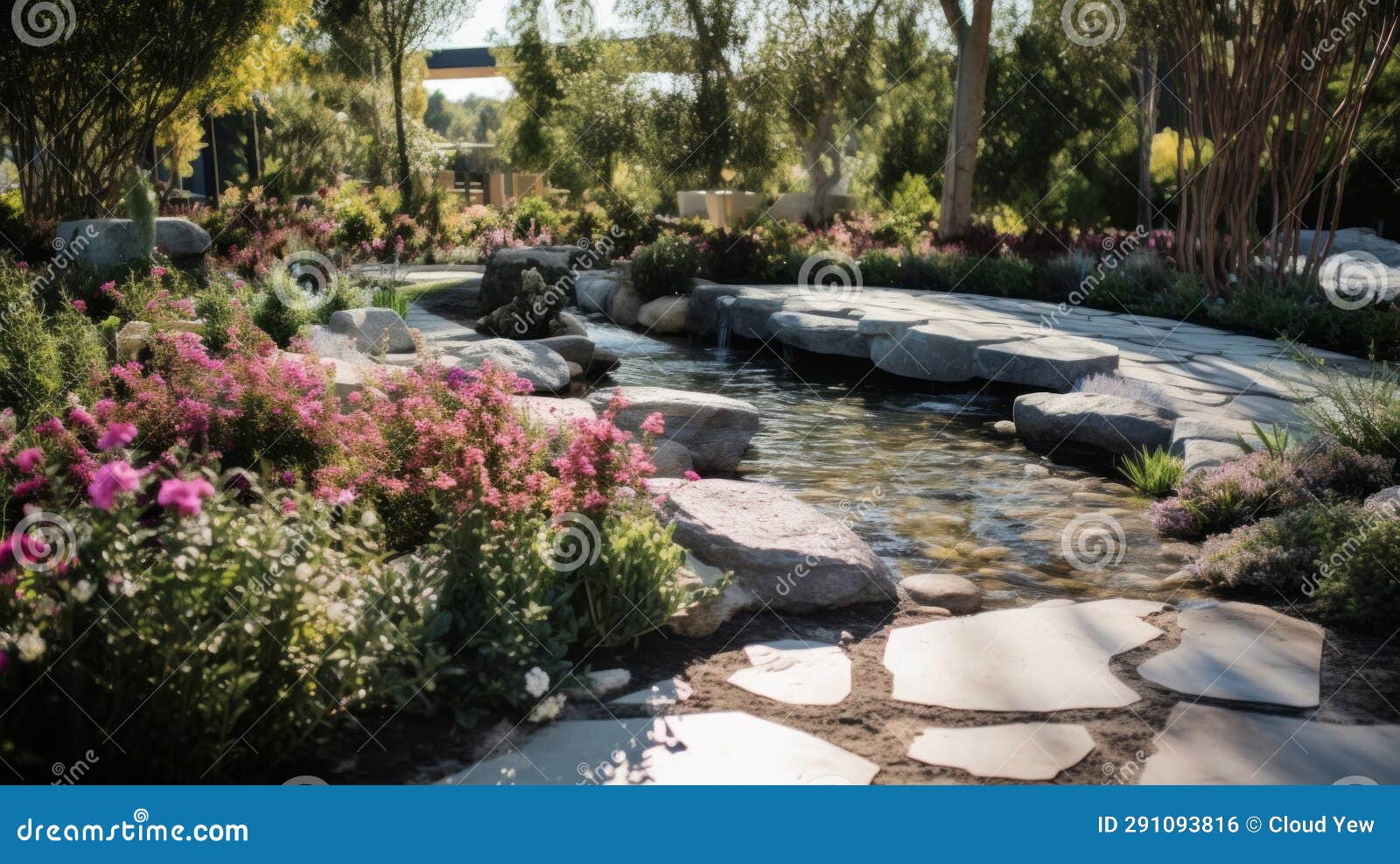 Dynamic Landscape Design, Celebrating Nature S Artistry Stock ...