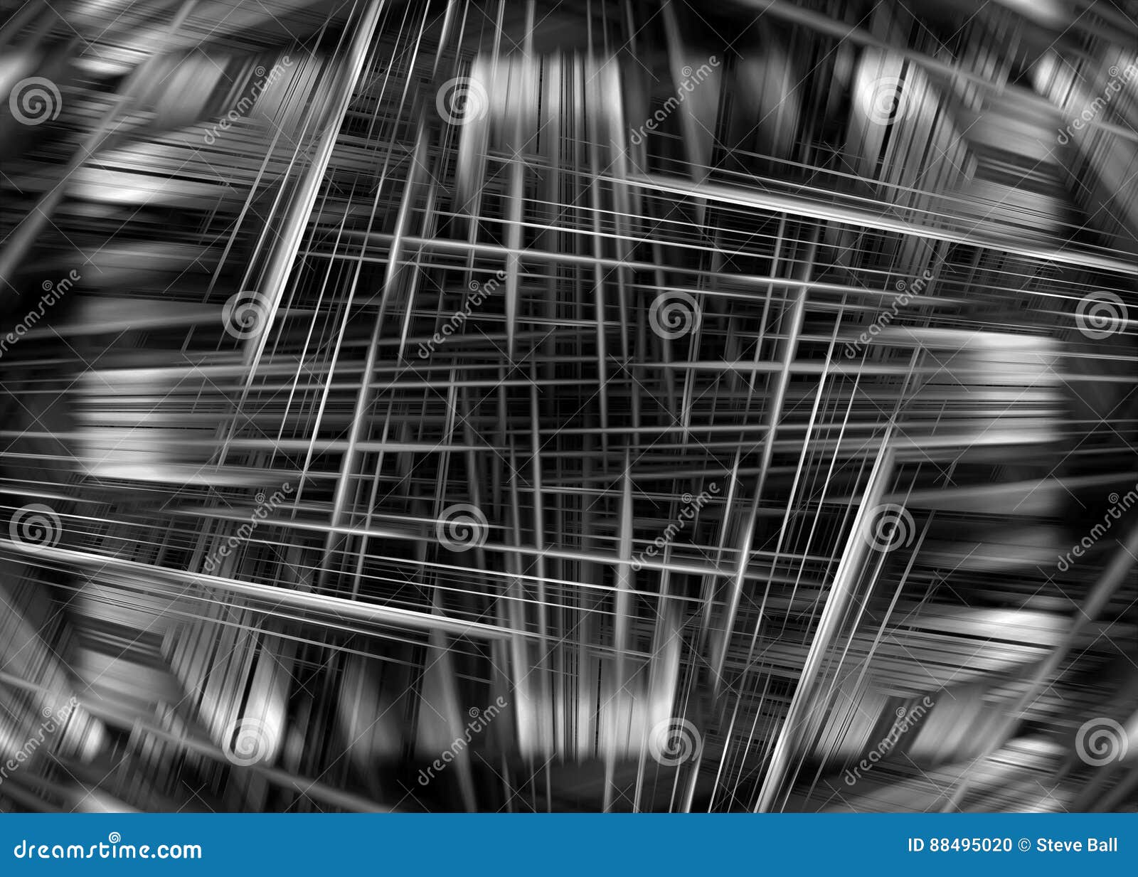 Dynamic Light Beams Background Stock Illustration - Illustration of ...