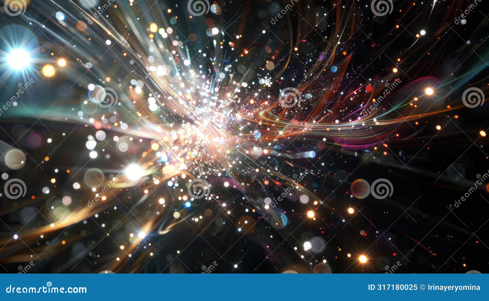 Dynamic Light Burst Overlay Effect Stock Image - Image of burst ...