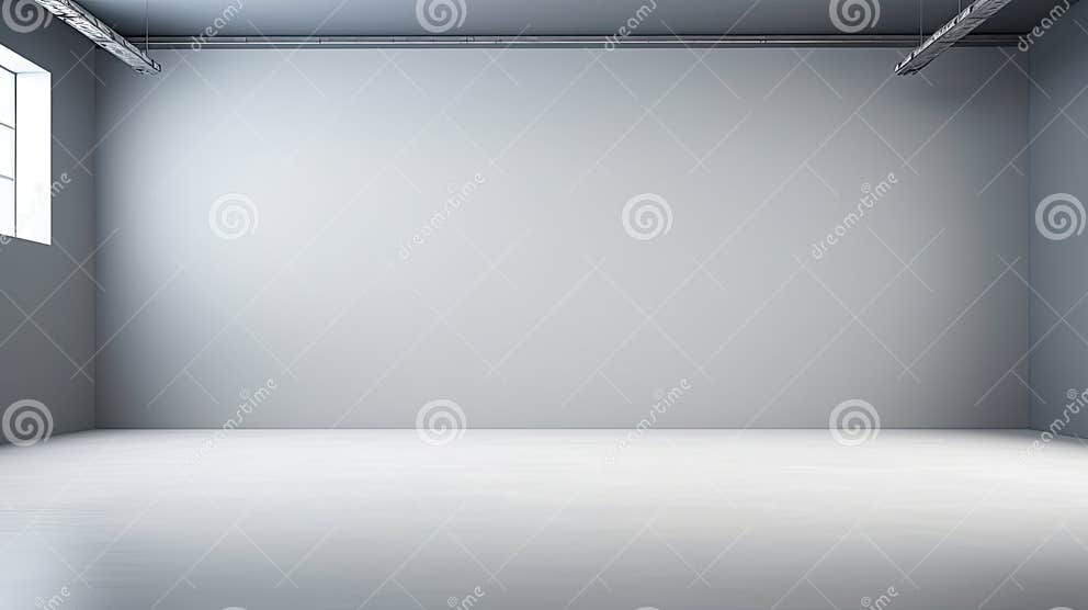 Dynamic Light Grey Studio Background Stock Illustration - Illustration ...