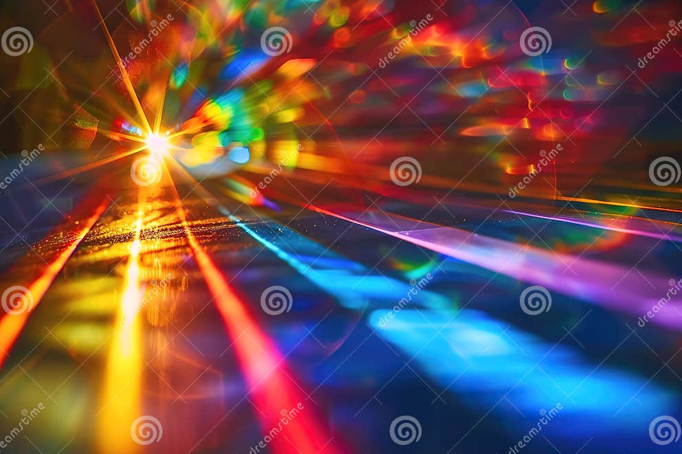 Dynamic Light Streaks and Flares for Vibrant Background Design Stock ...