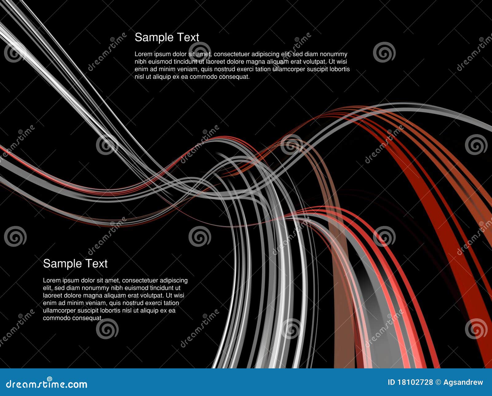 Dynamic Line Abstract stock illustration. Illustration of energy - 18102728
