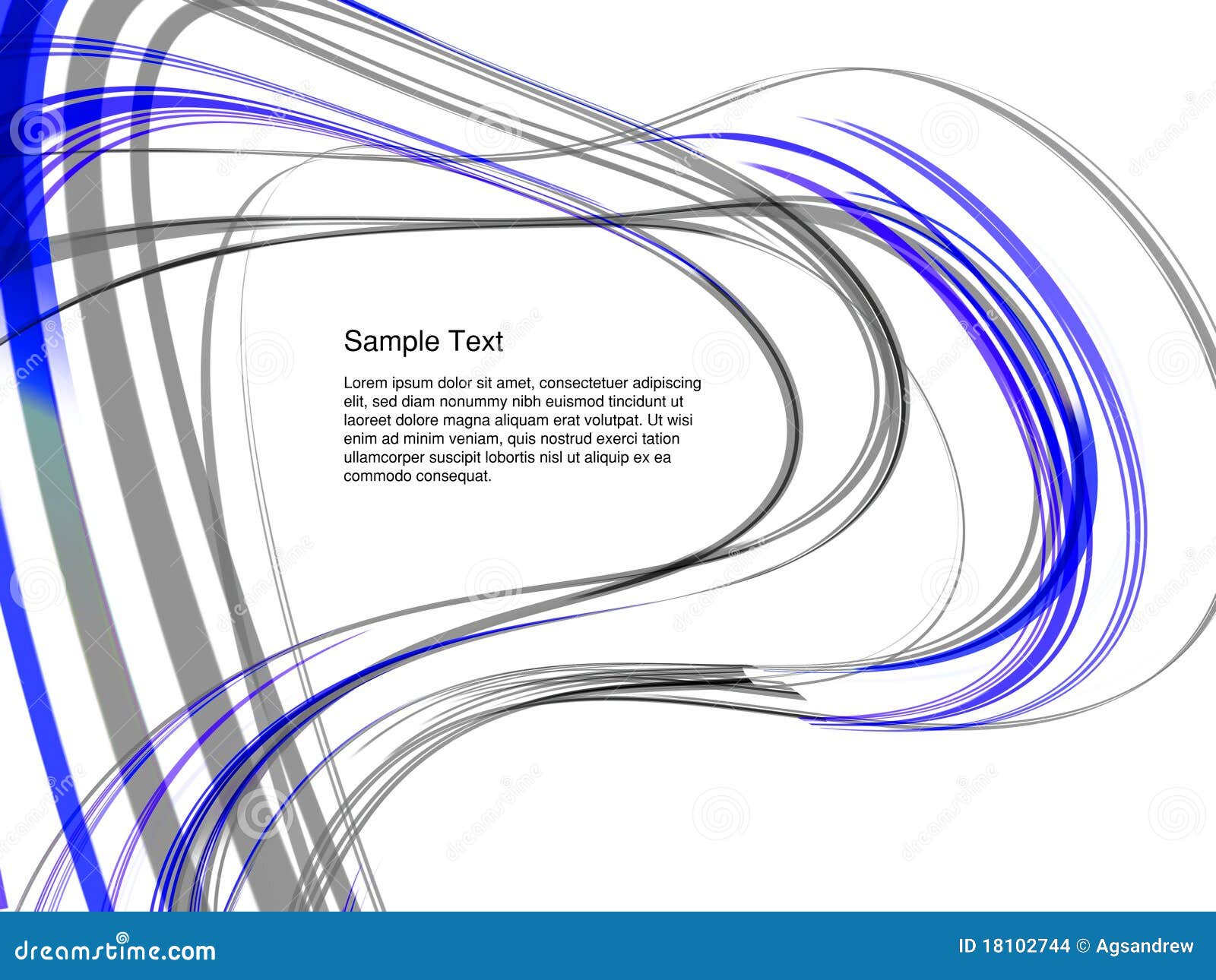 Dynamic Line Abstract stock illustration. Illustration of advance ...