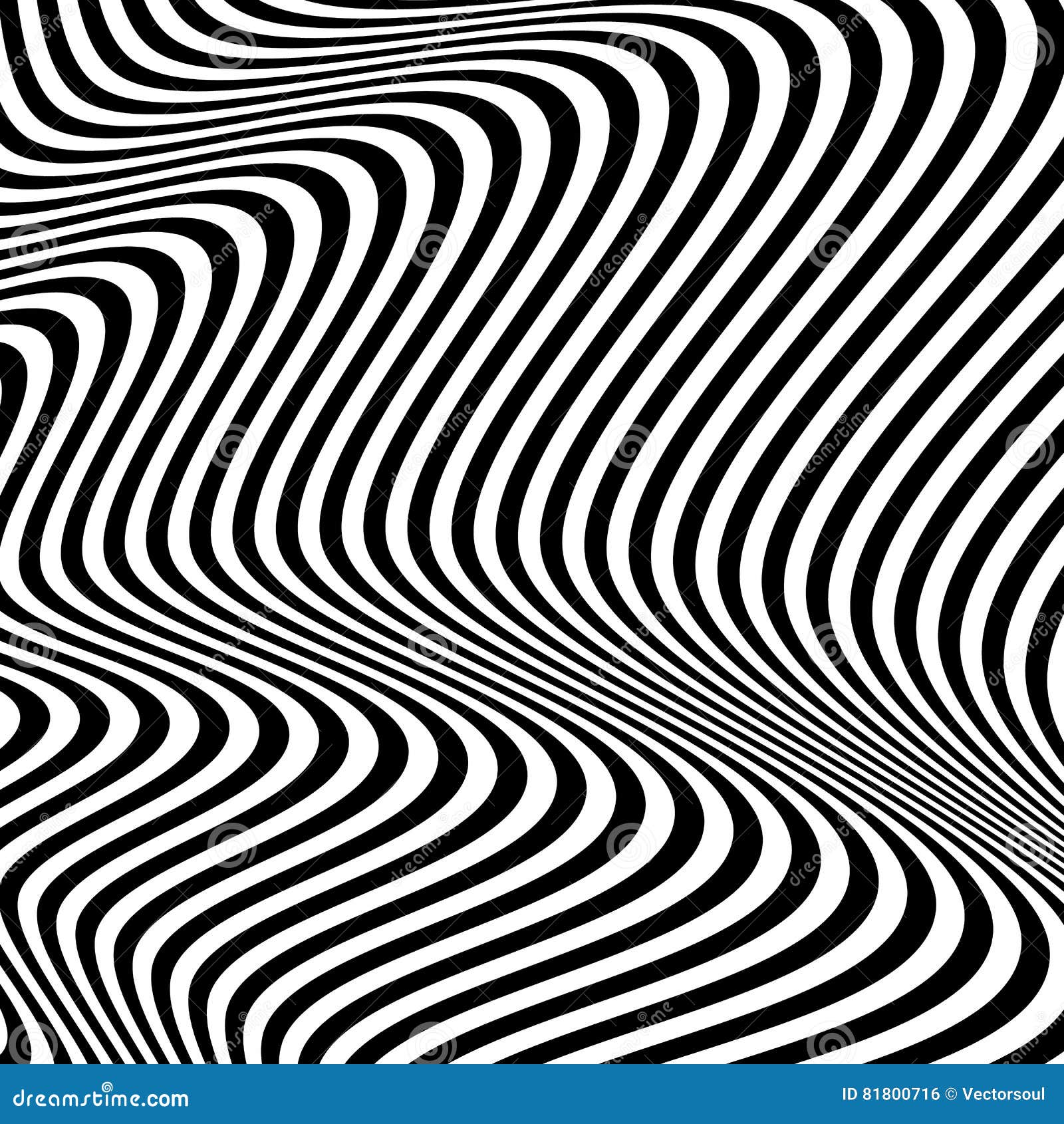 Dynamic Lines Abstract Pattern. Vector Illustration with Great C Stock ...