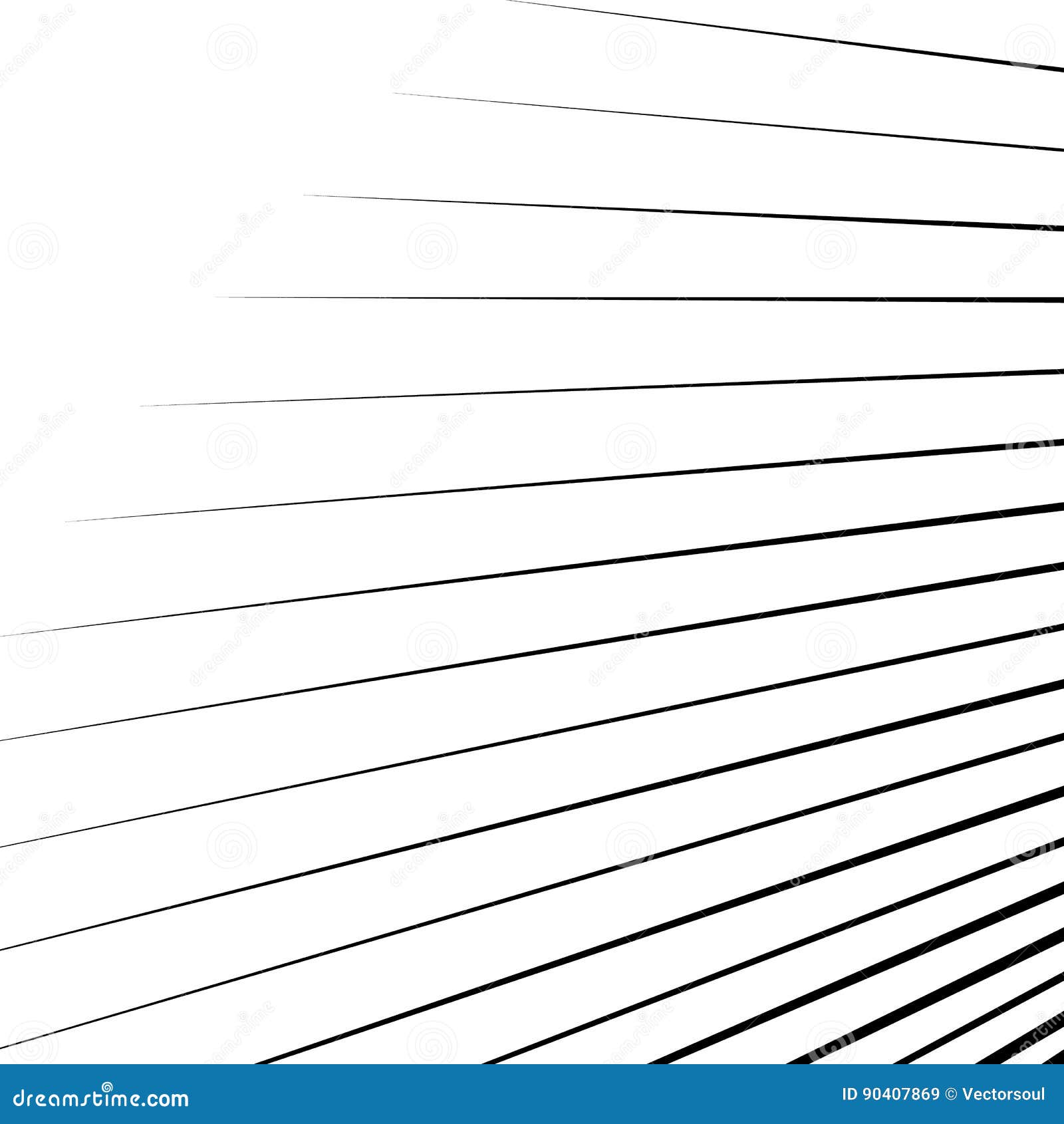 Dynamic Lines Pattern. Comic Lines Spreading from Corner. Starburst ...