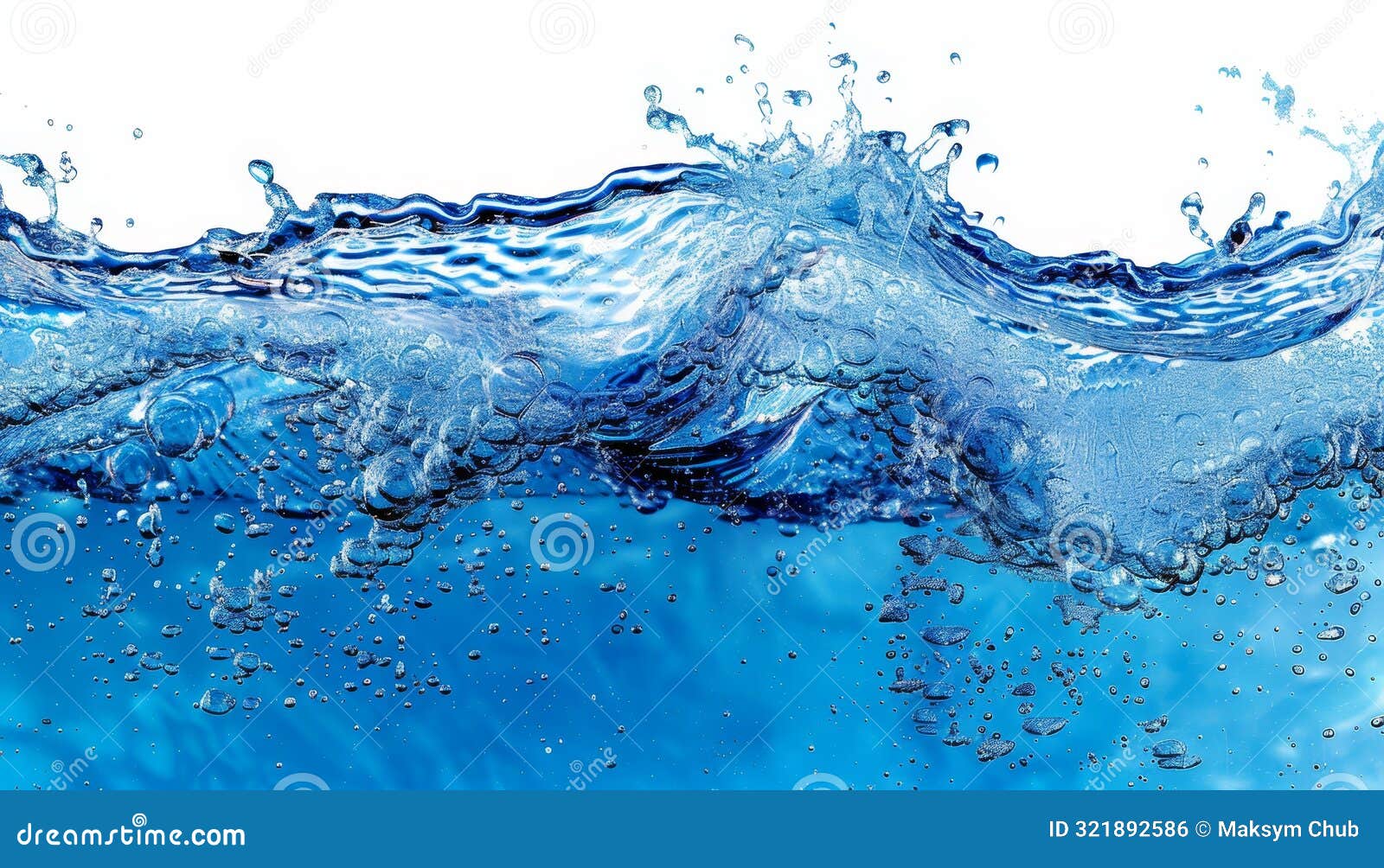 Dynamic Liquid H2o and Ice Splashes for Captivating Poster Design with ...
