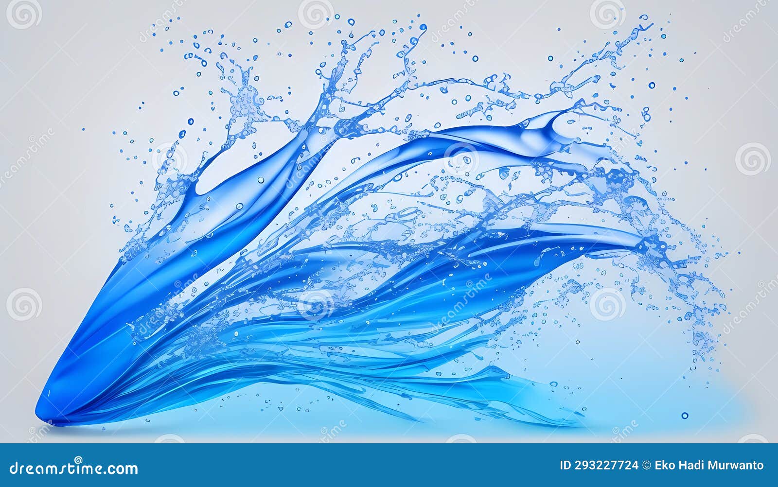 Dynamic Liquid Splash: Vibrant Colors for Energetic PowerPoint ...