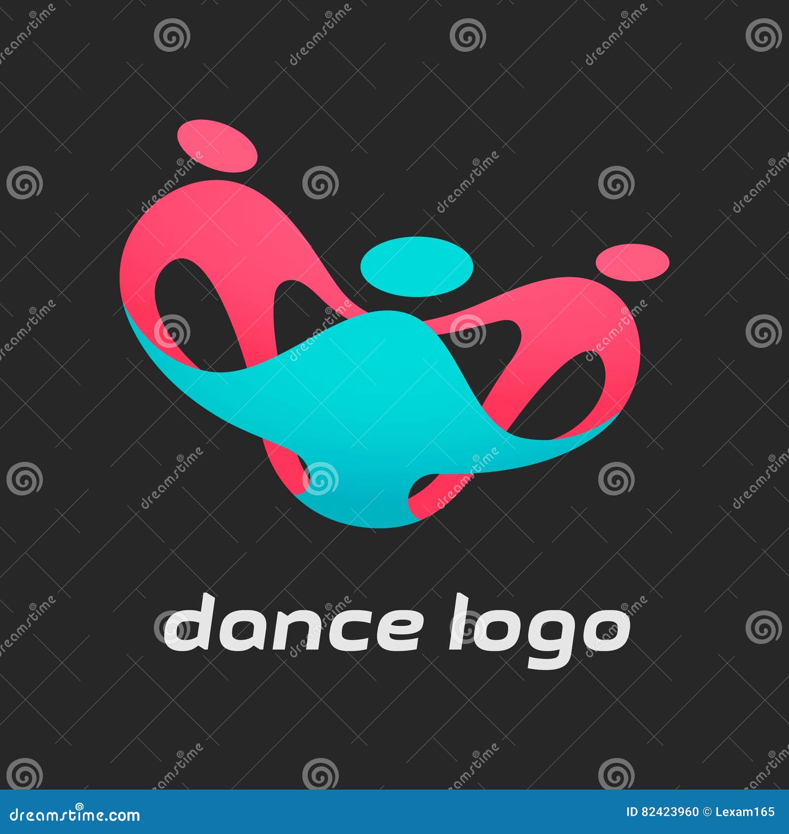 Dynamic Logo Cartoon Vector | CartoonDealer.com #16341397