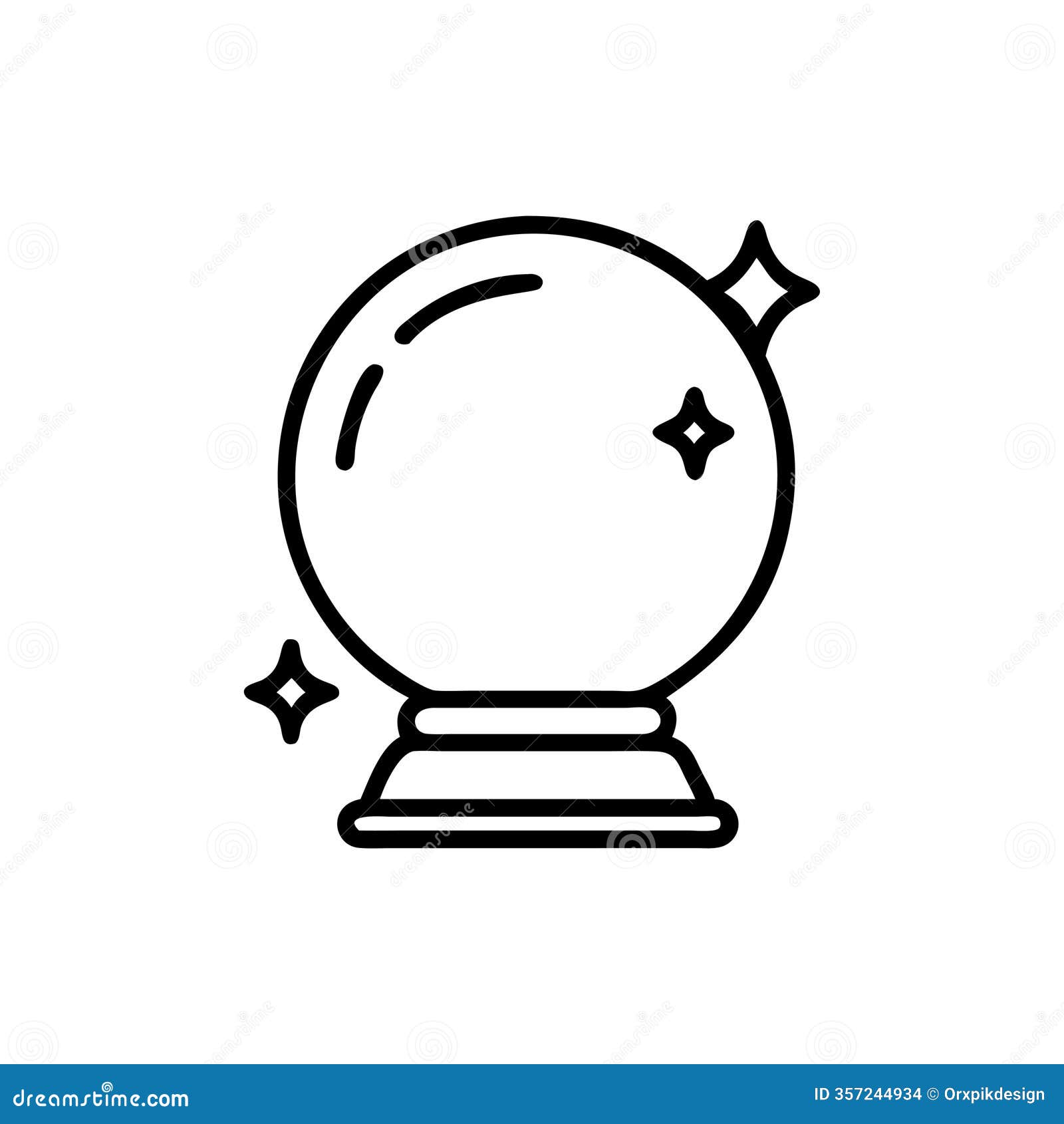 Dynamic Magic Fang Icon For Fantasy Art Vector Illustration ...