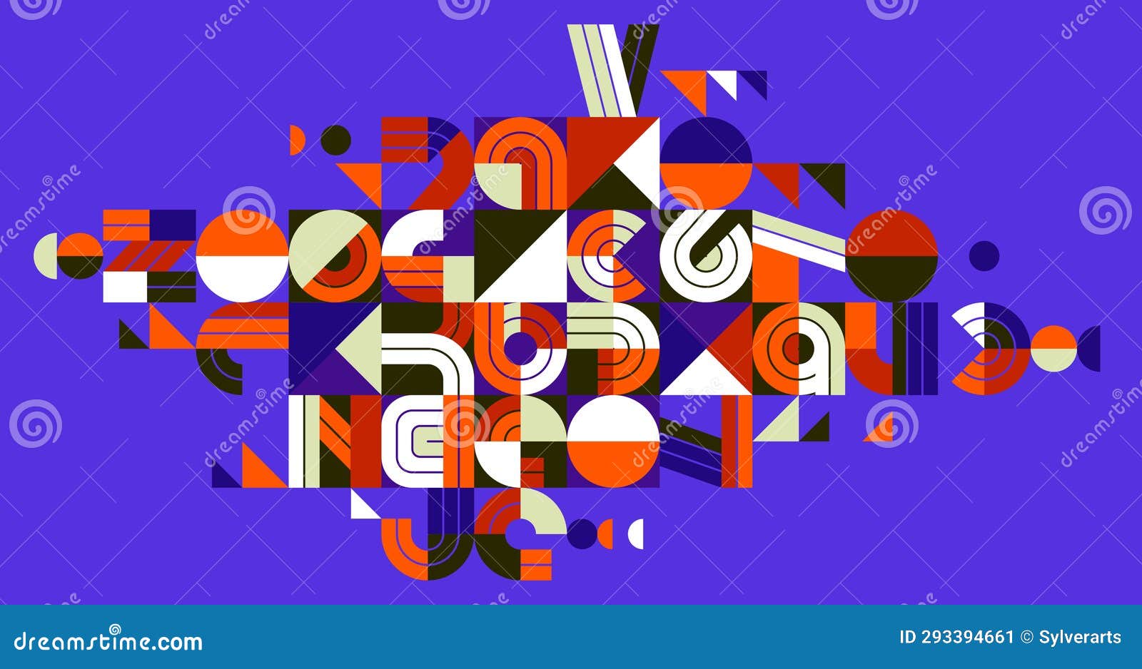 Dynamic Messy Abstract Vector Design Composition, Minimal Lined Modern ...