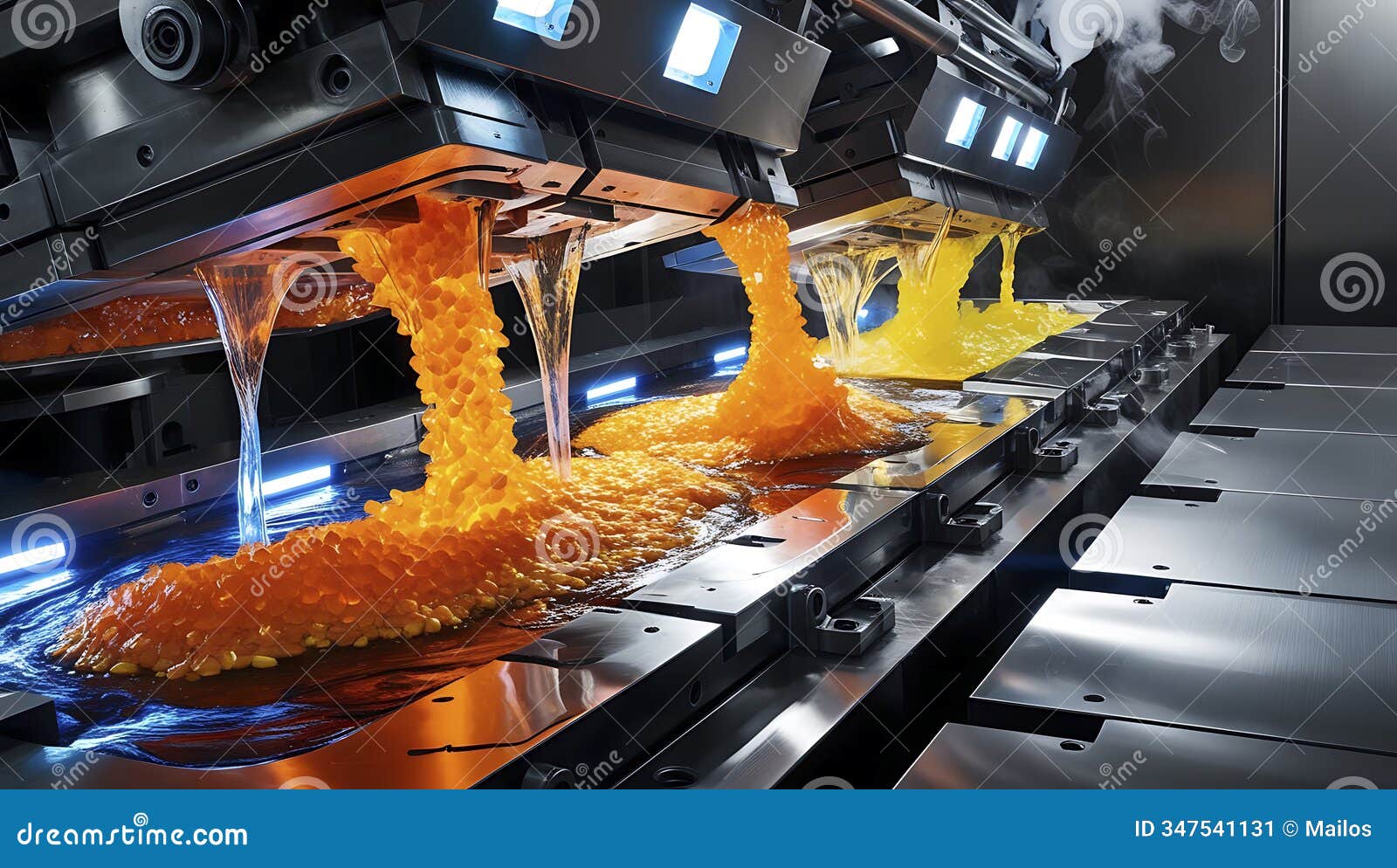 Dynamic Molten Plastic and LED Lighting in Precision Injection Molding ...