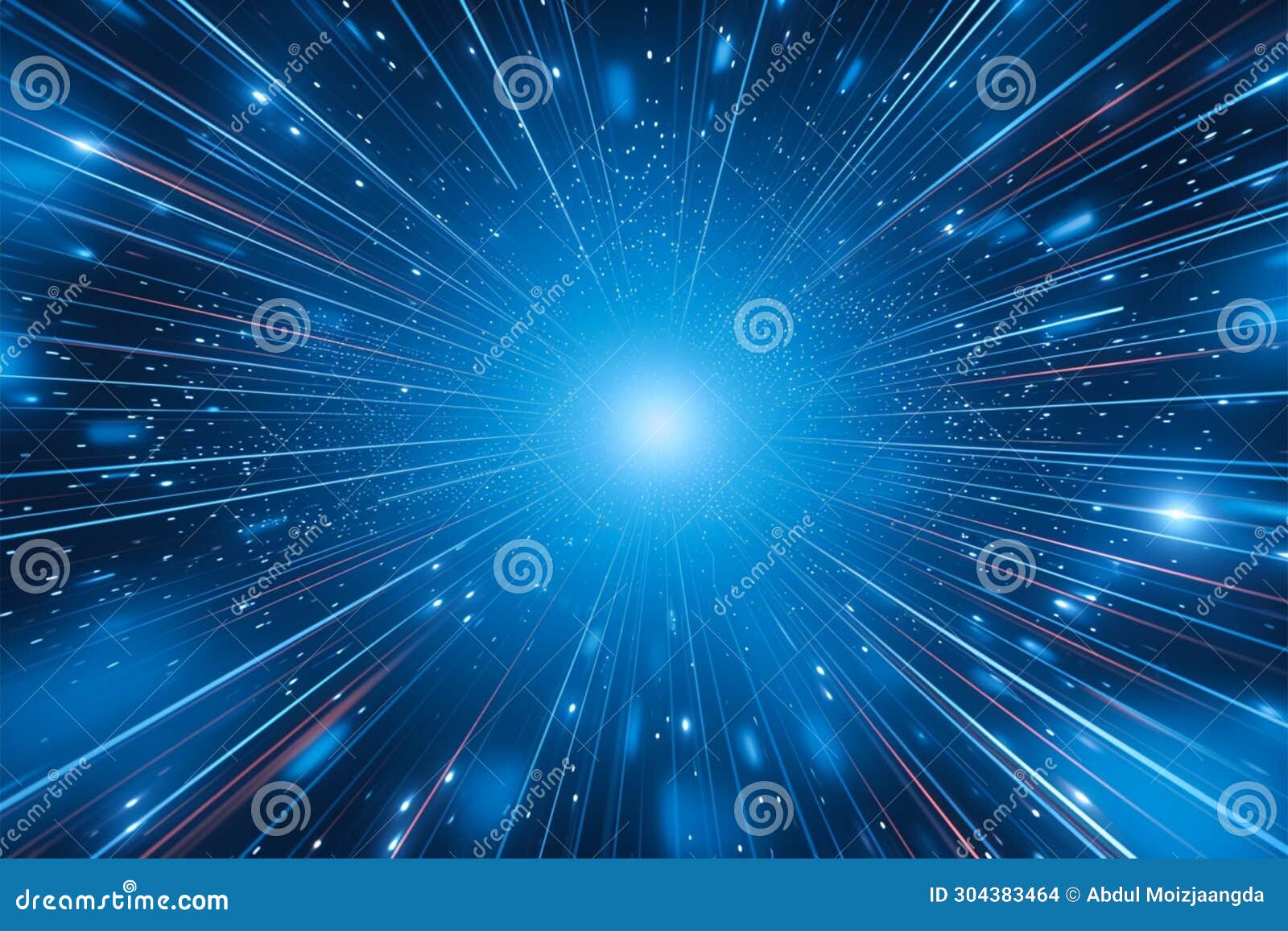 Dynamic Motion Abstract Blue Comic Zoom Speed Adds Energy Visually ...