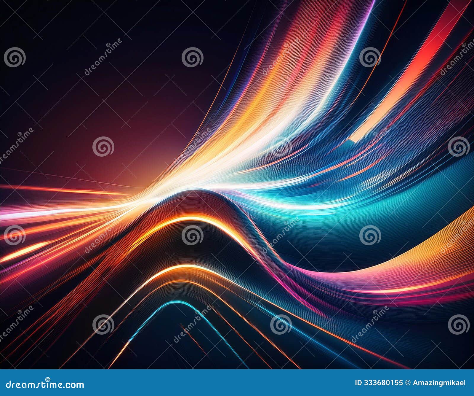 Dynamic Motion Blur Abstract Vibrant and Colorful Background Capturing ...