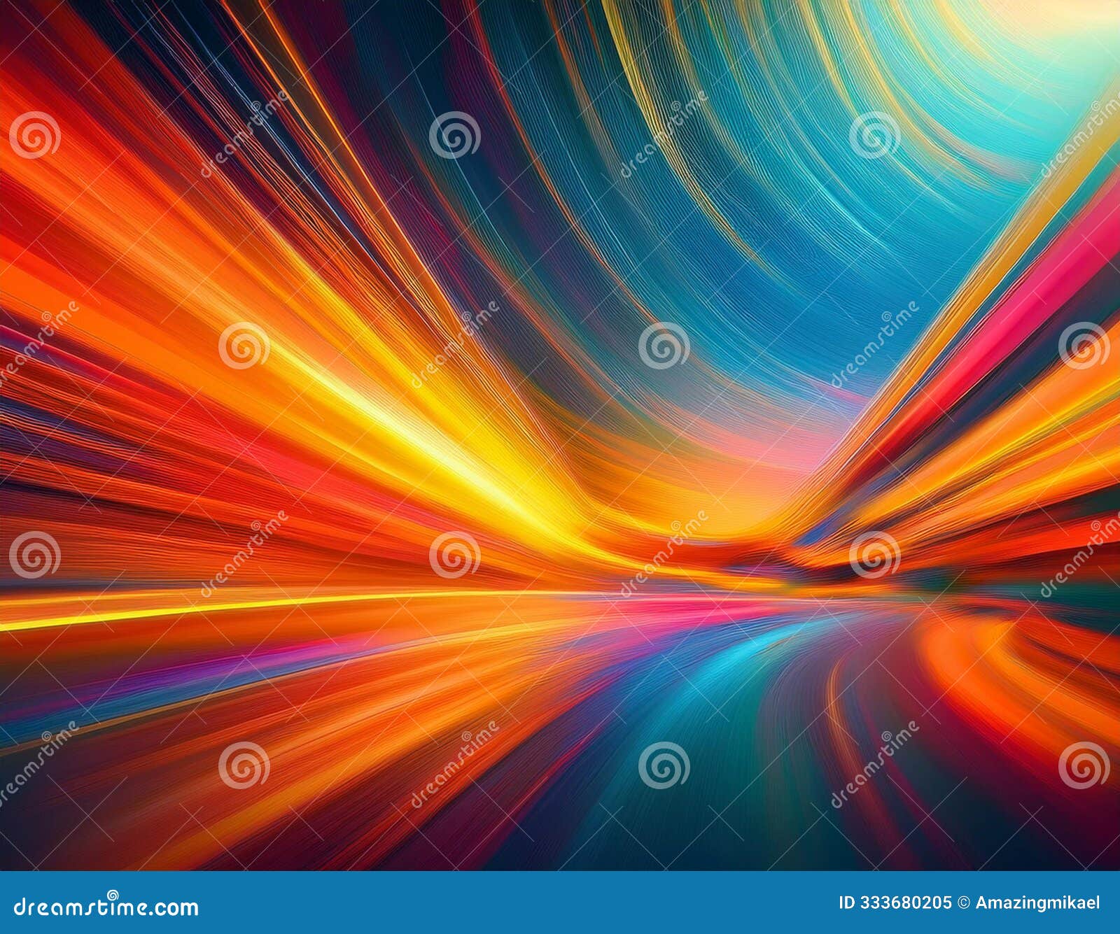 Dynamic Motion Blur Abstract Vibrant and Colorful Background Capturing ...