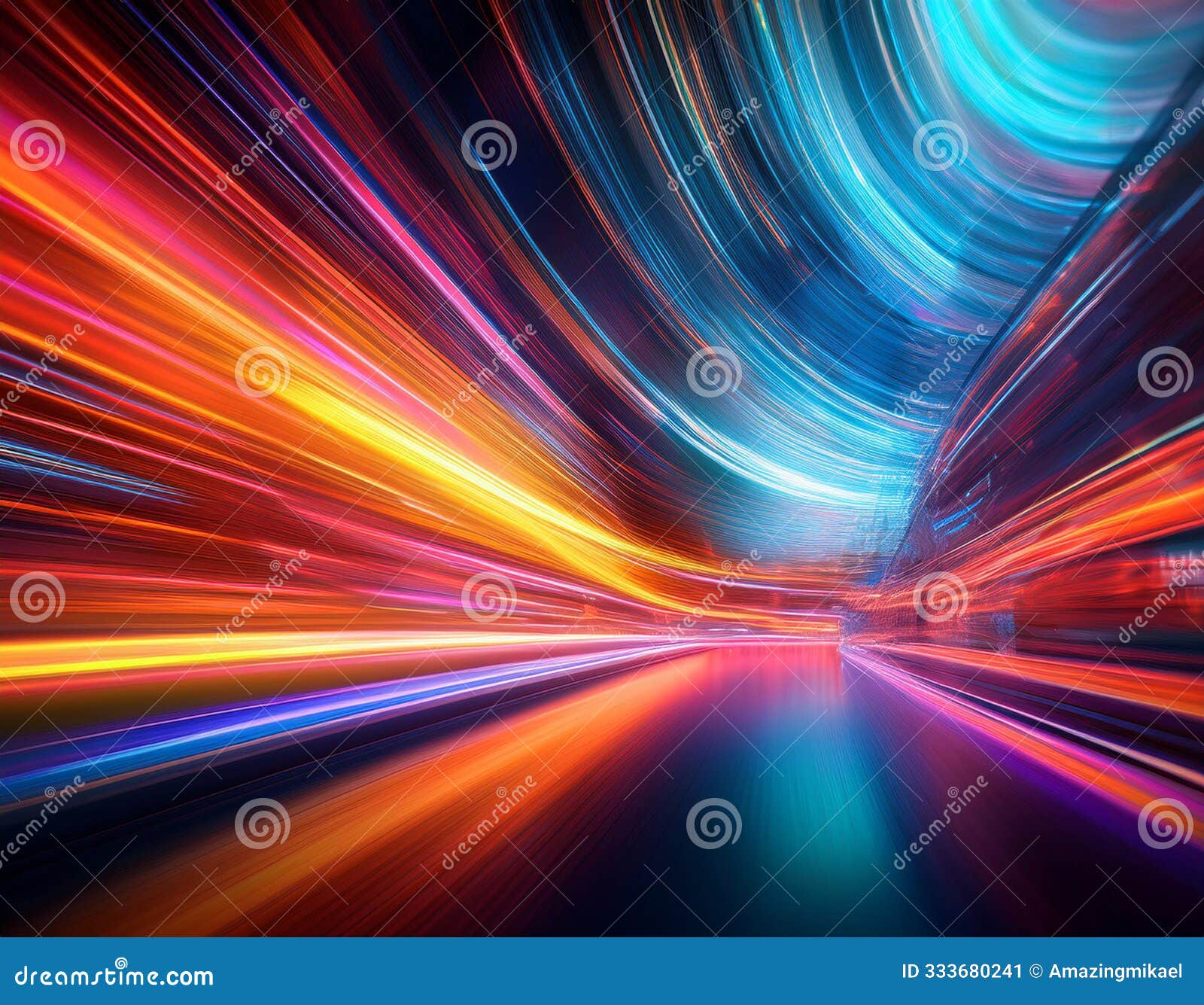 Dynamic Motion Blur Abstract Vibrant and Colorful Background Capturing ...