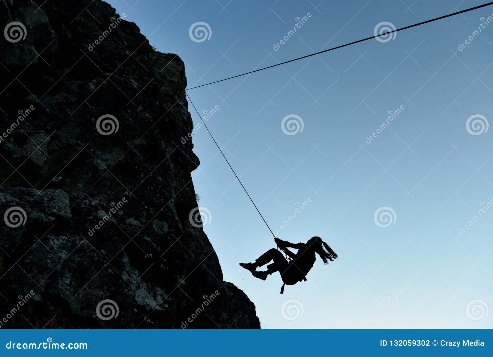 Rock Climbing and Dynamic Movements Stock Photo - Image of growth, rock ...
