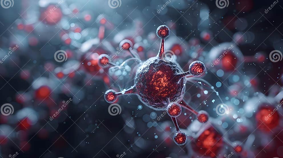 Dynamic Mutation: the Shapeshifting Dance of a Virus. Concept Viral ...