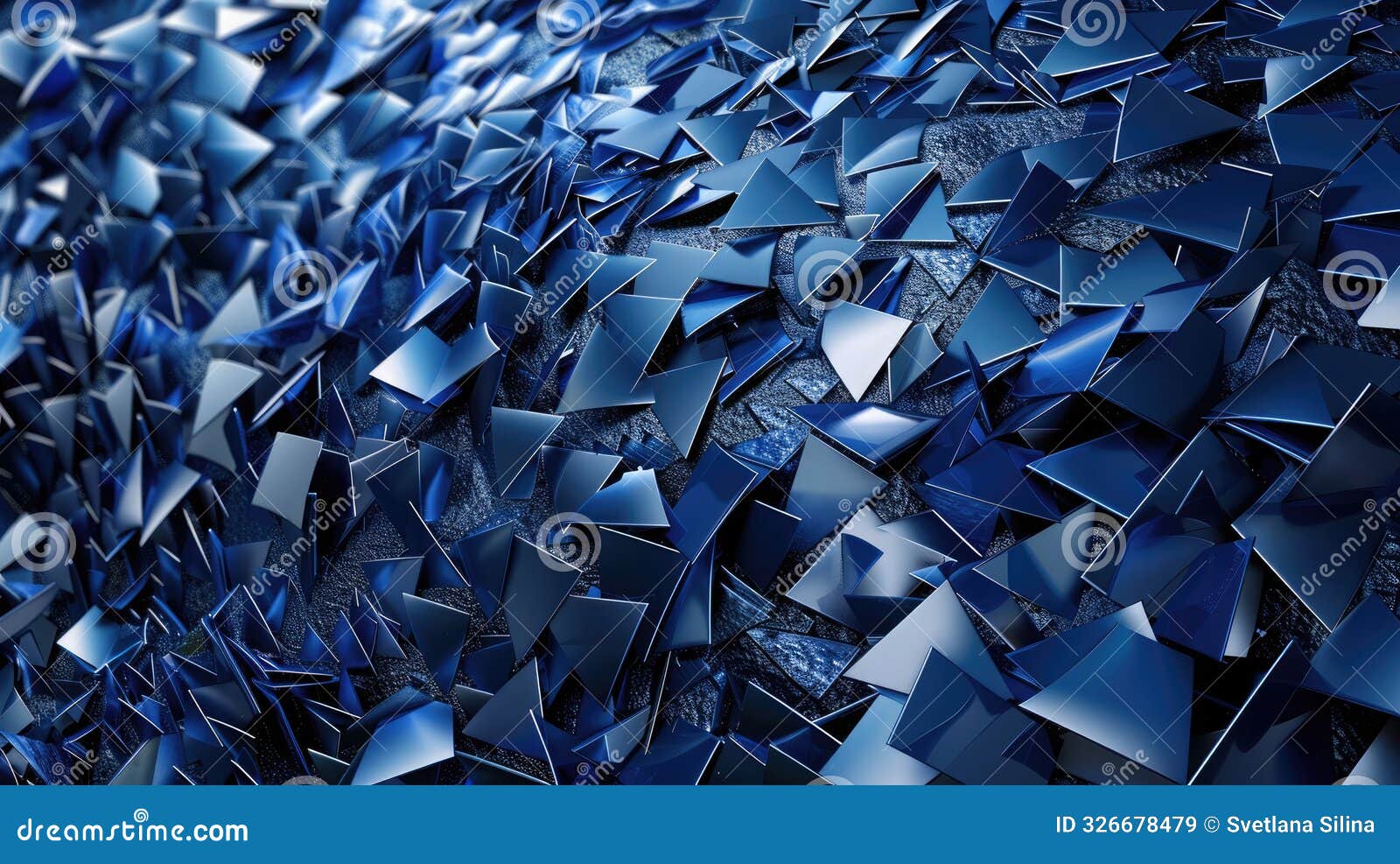 Dynamic Navy Blue and Silver Abstract Pattern, Pixelated Digital Design ...