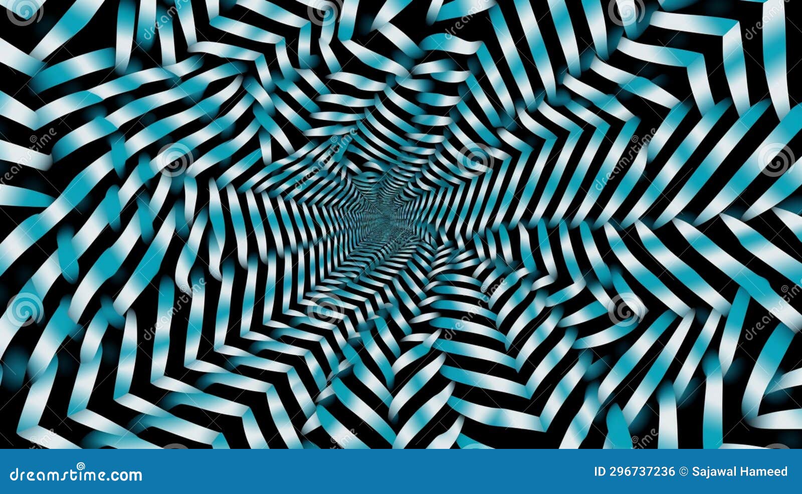 A Dynamic, Optical Illusion Pattern that Appears To Shift and Move ...
