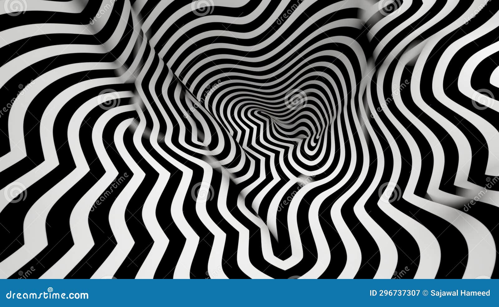 A Dynamic, Optical Illusion Pattern that Appears To Shift and Move ...
